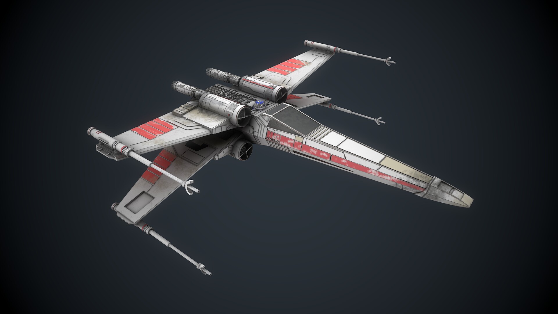 ArtStation - XWing-Star Wars by the Titan Forge Creations