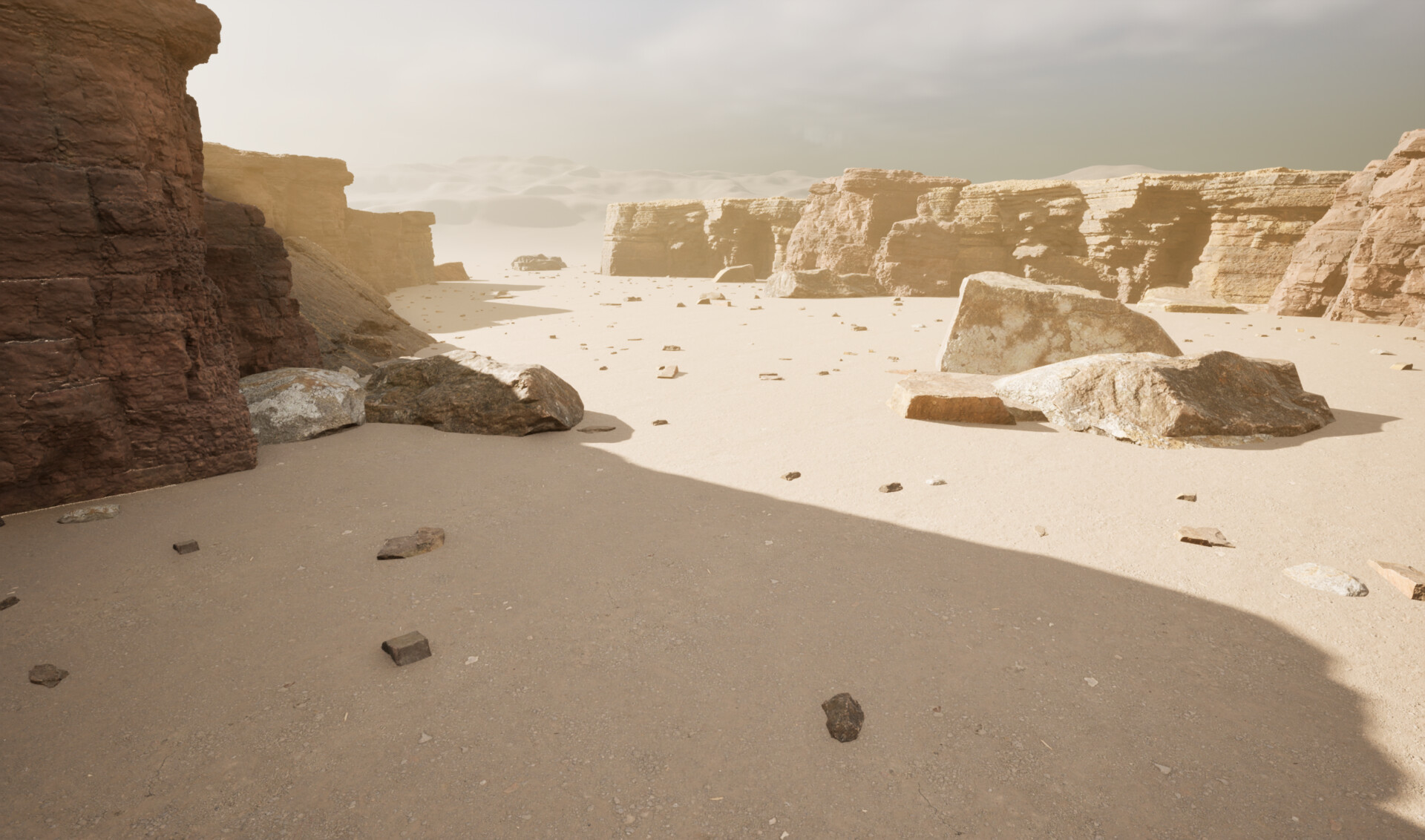 ArtStation - Desert Scene