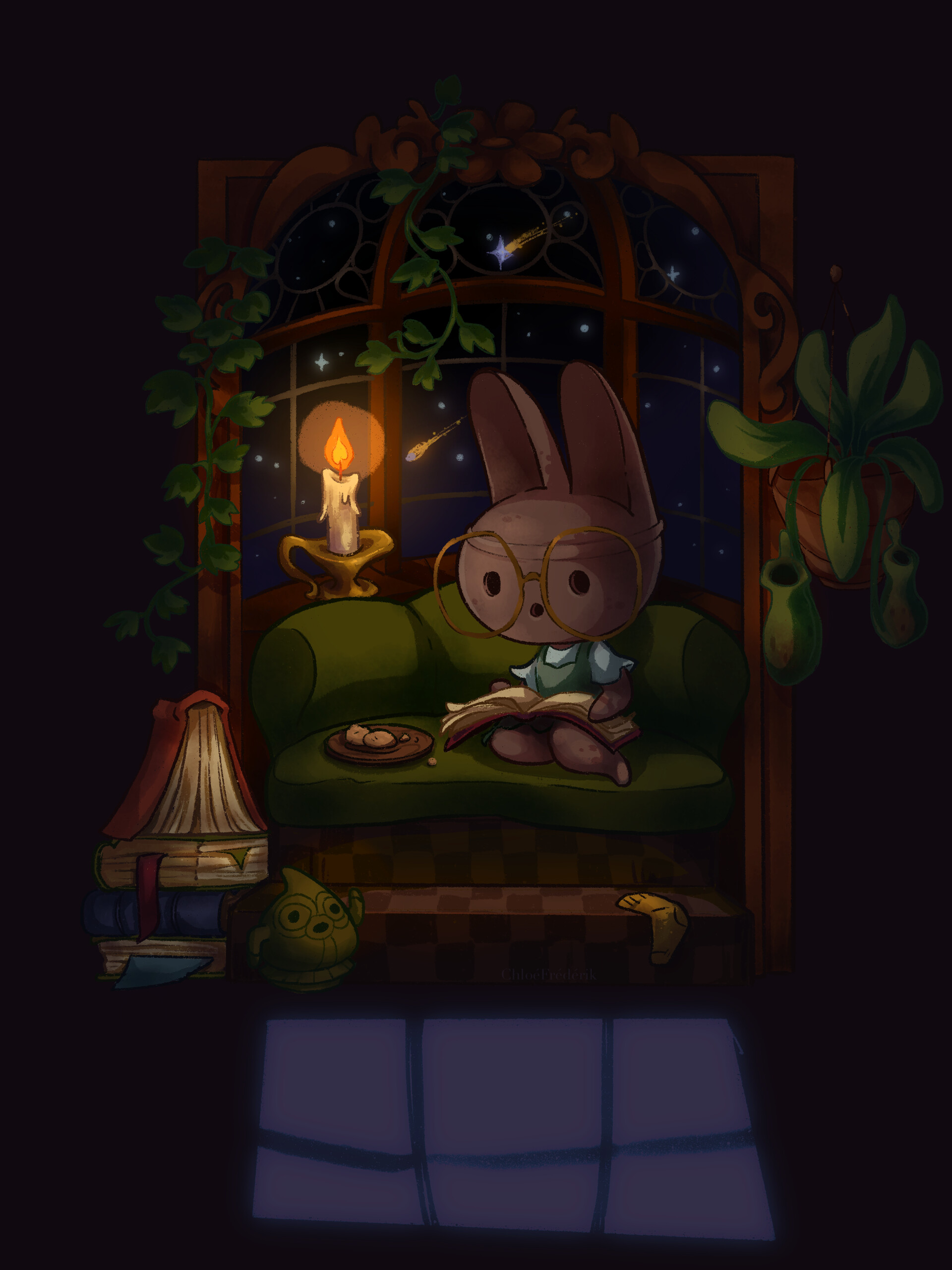 ArtStation - Coco by the Window