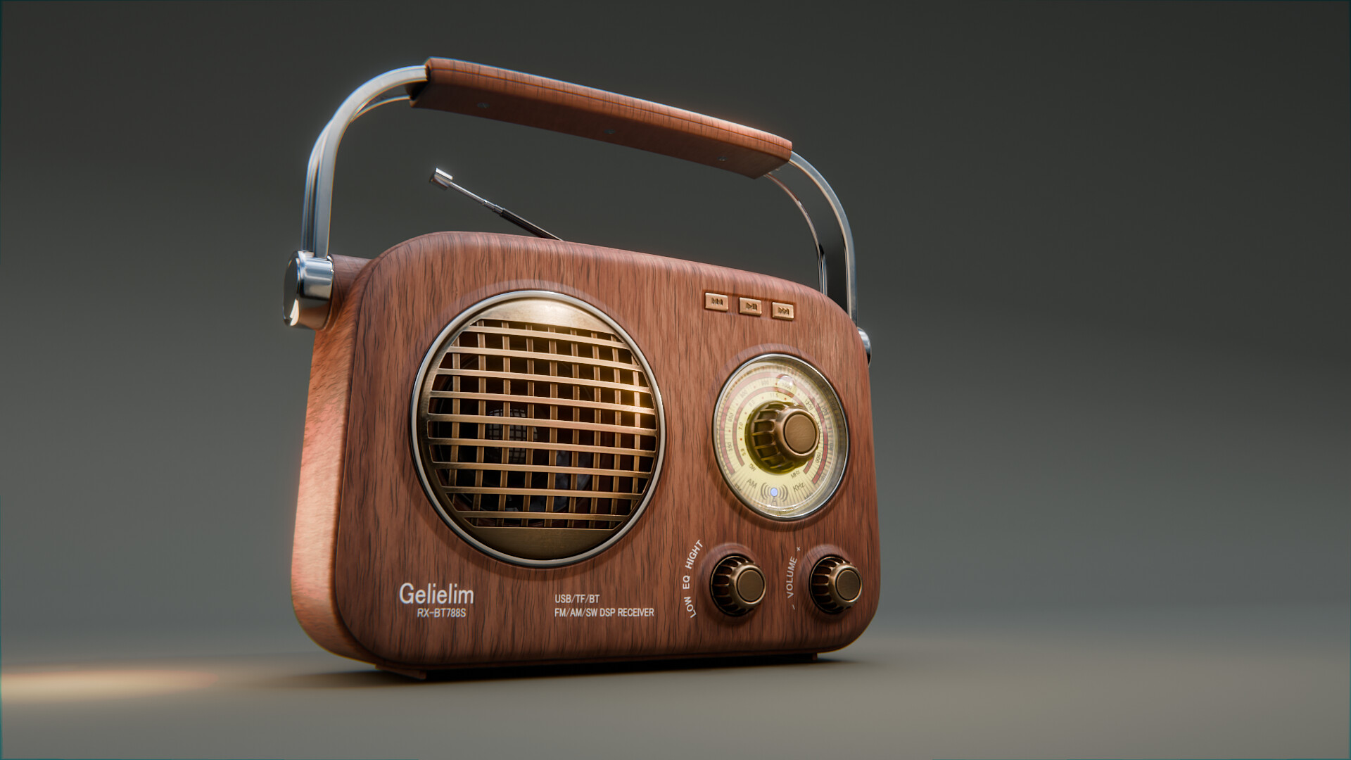ArtStation - Retro Radio