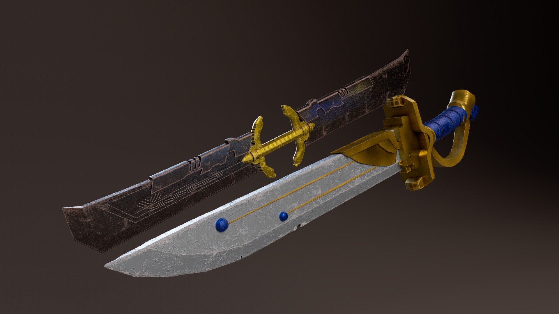 ArtStation - Twin Swords