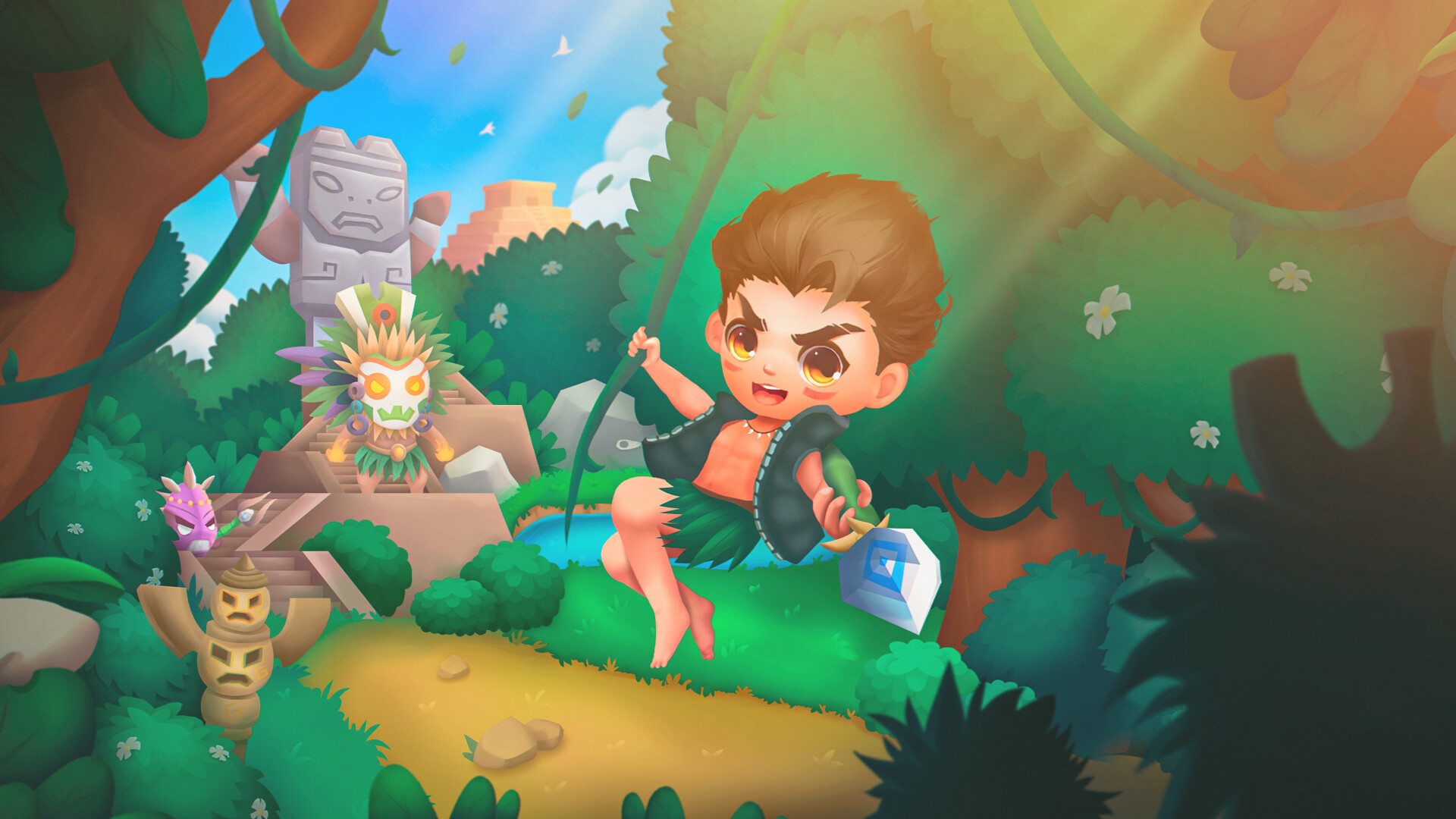 ArtStation - DDTank: Evil Tribe Illustration