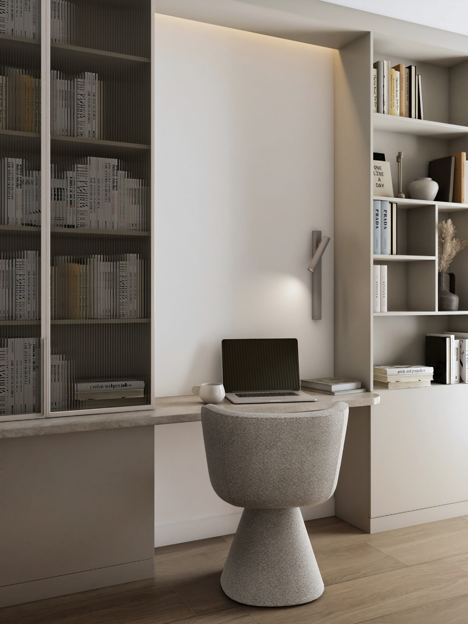 ArtStation - home office visualization no1