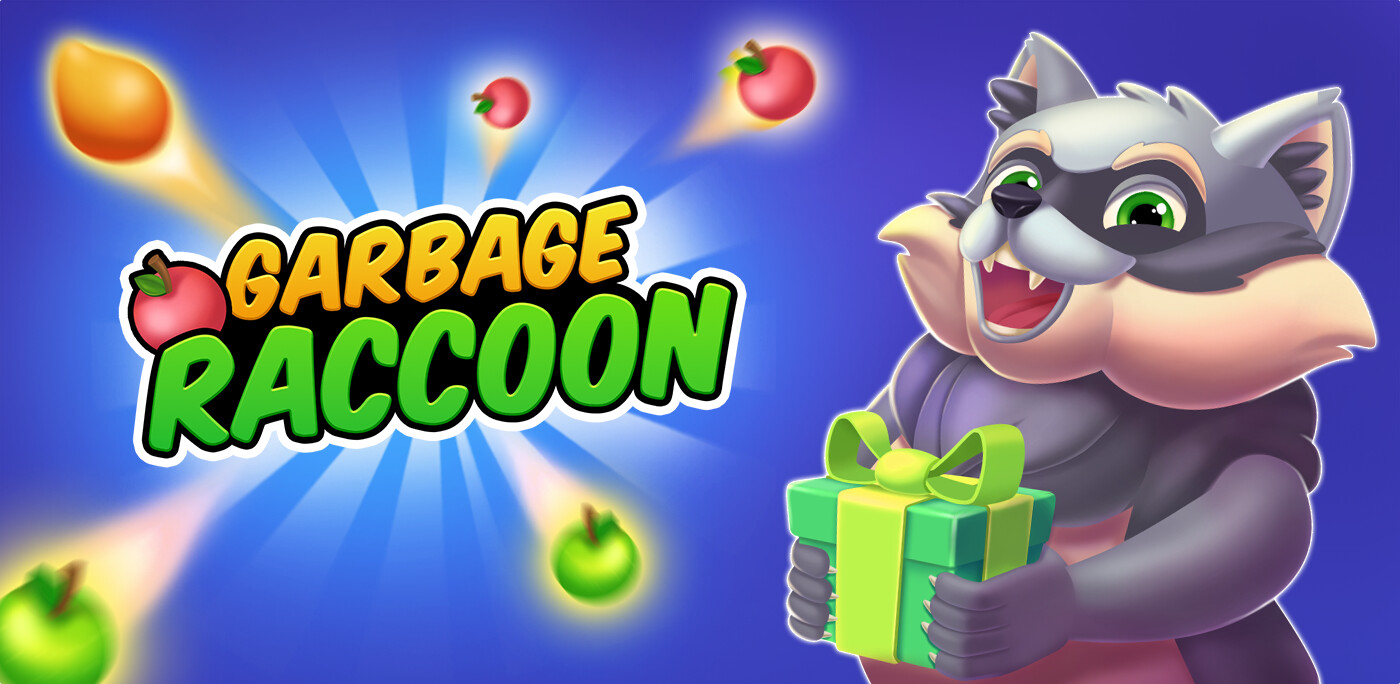 ArtStation - Garbage raccoon game UI