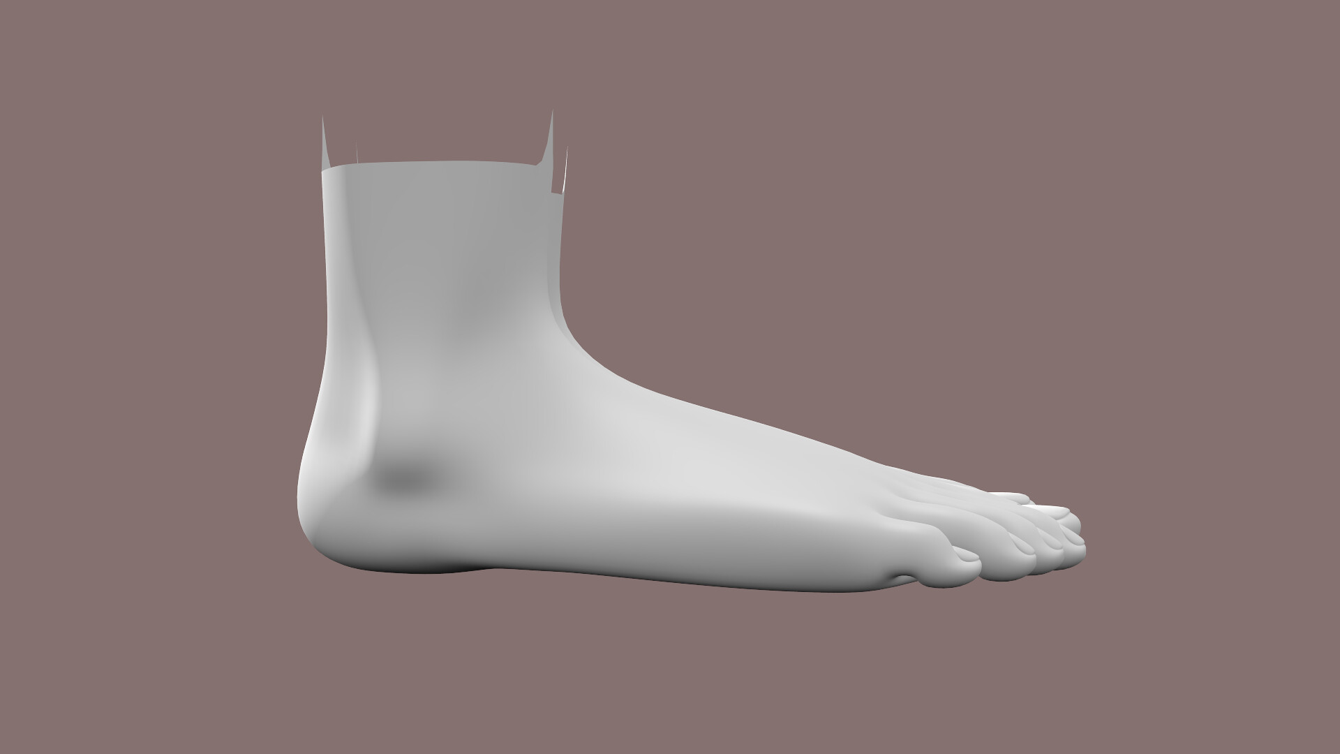 alf anas - human feet