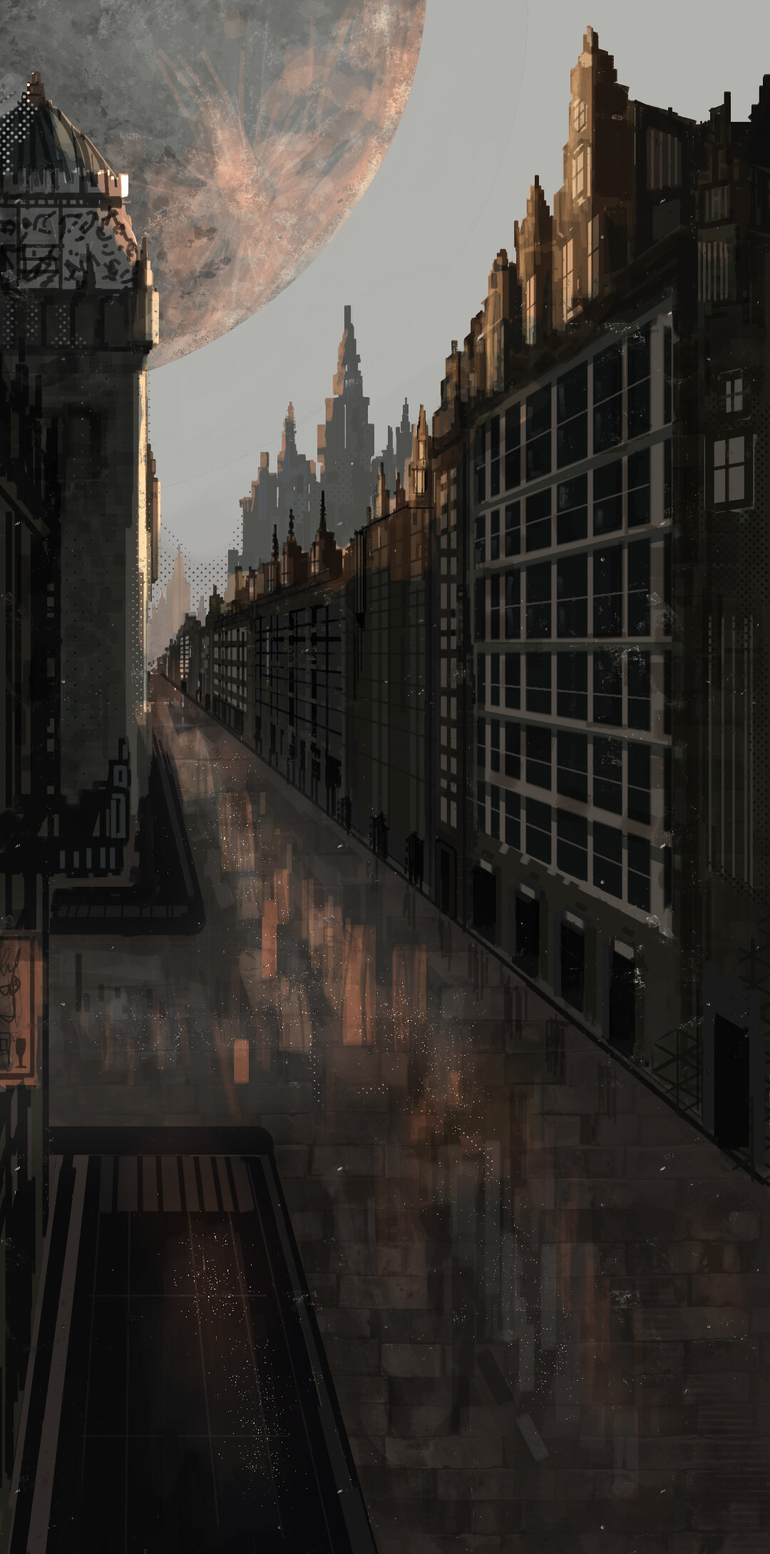 ArtStation - Dark street