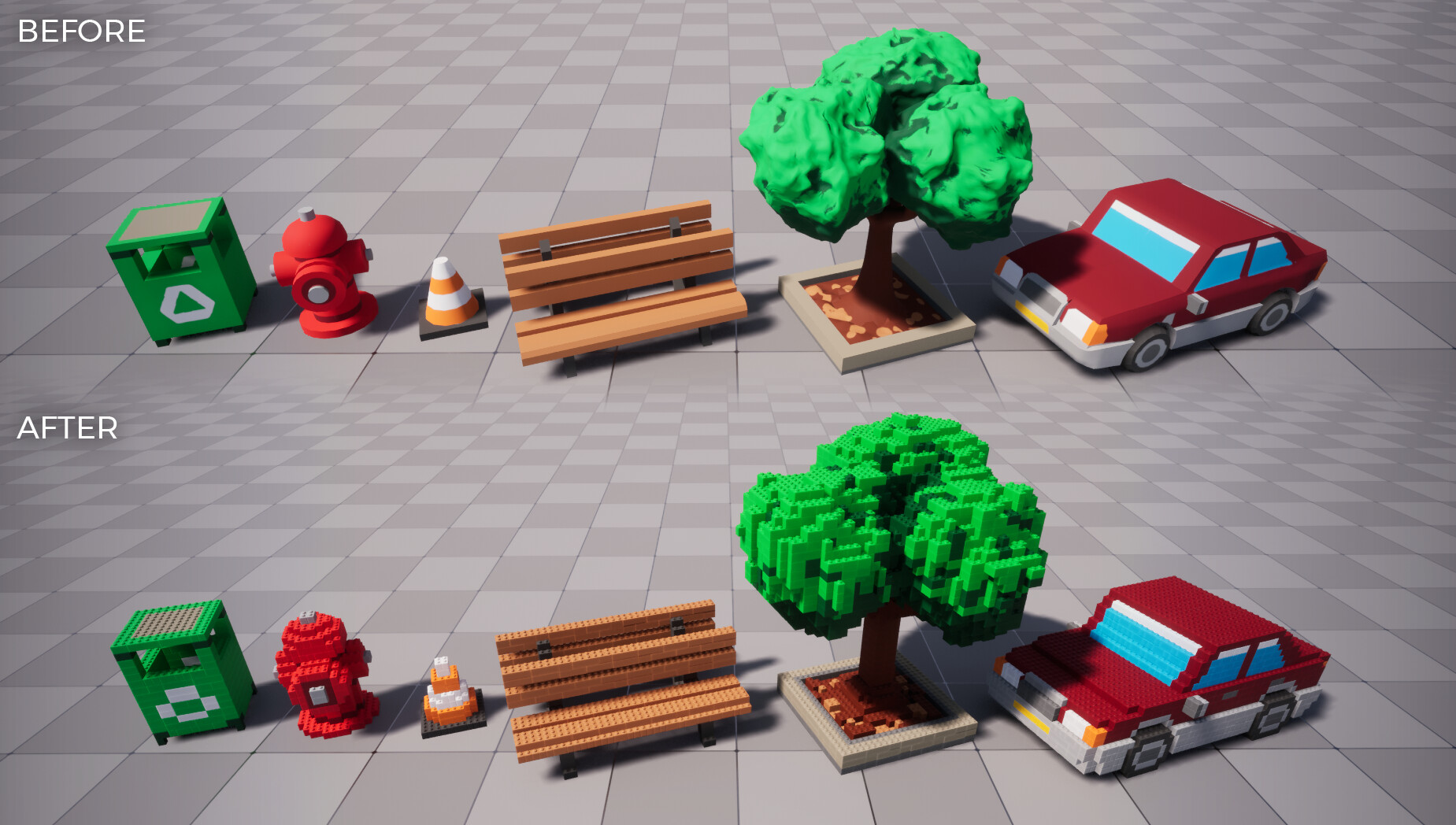 Matthieu Michon - LEGO TOOL - Houdini Procedural Tool in UE5