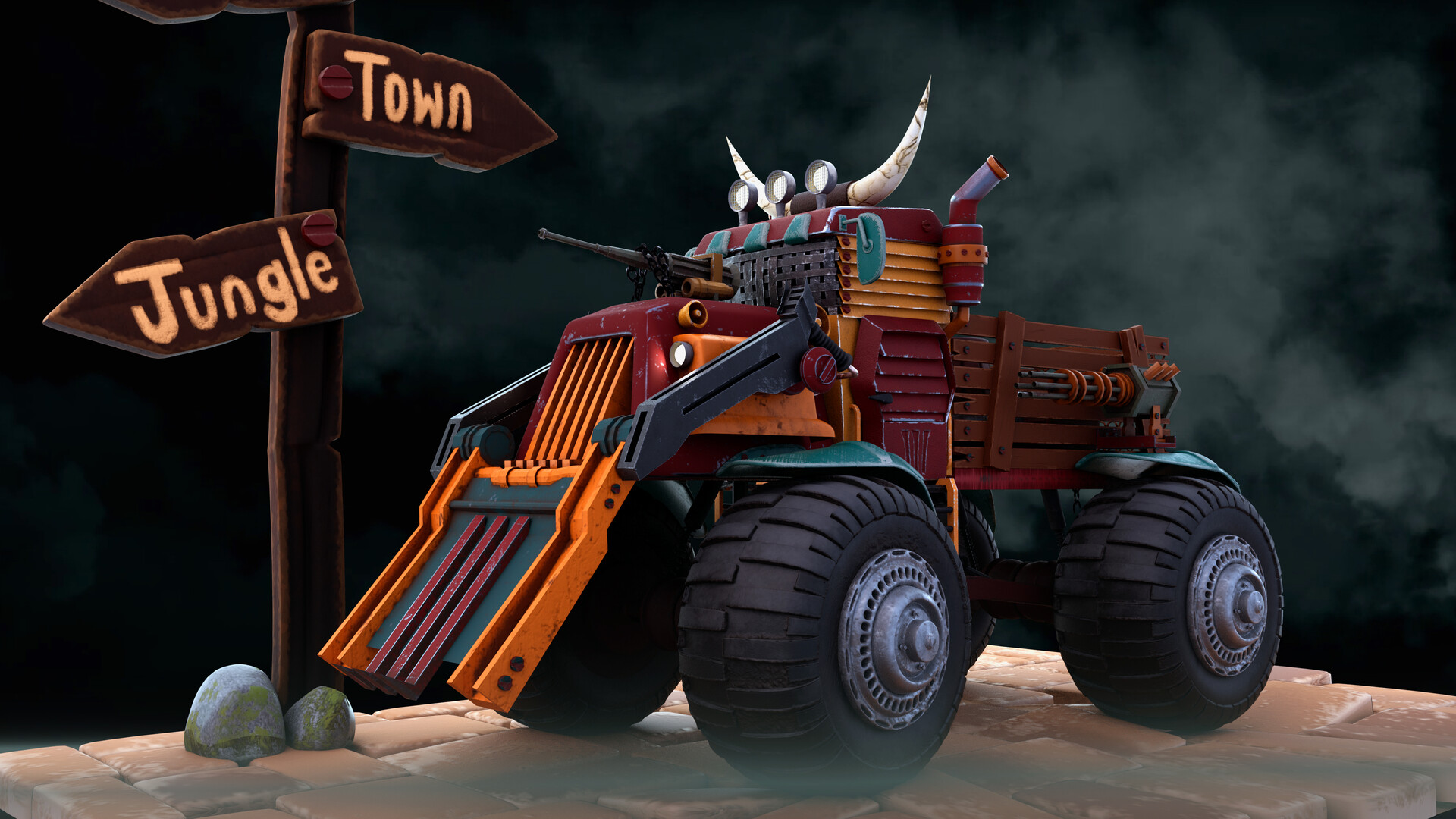 ArtStation - Monster Truck