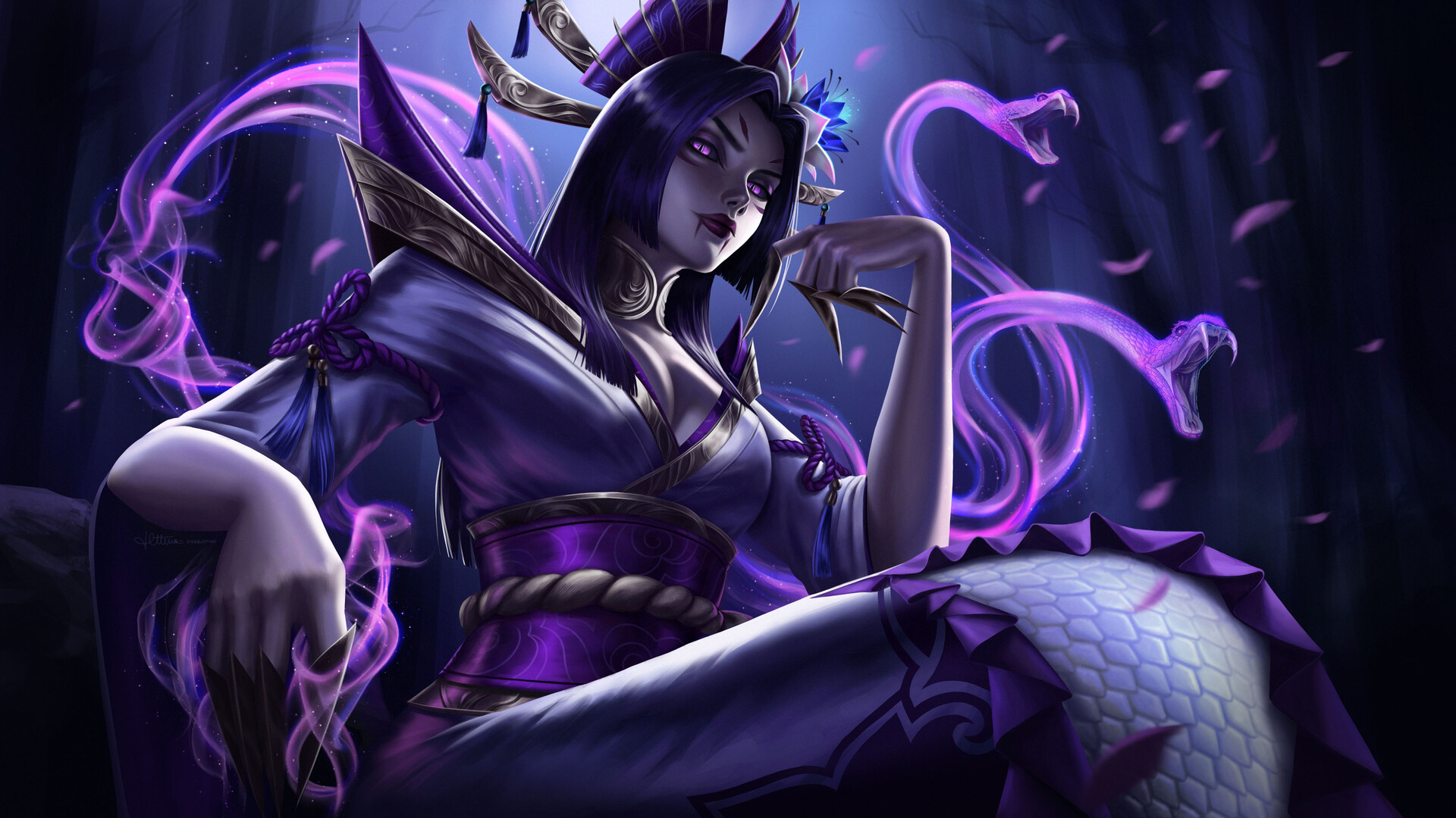 Cassiopeia New Splash Art Cassiopeia LoL Splash Art 4K Wallpaper #665