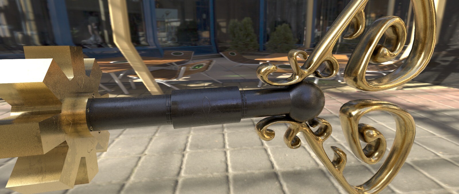 ArtStation - Heart Wind-up Key