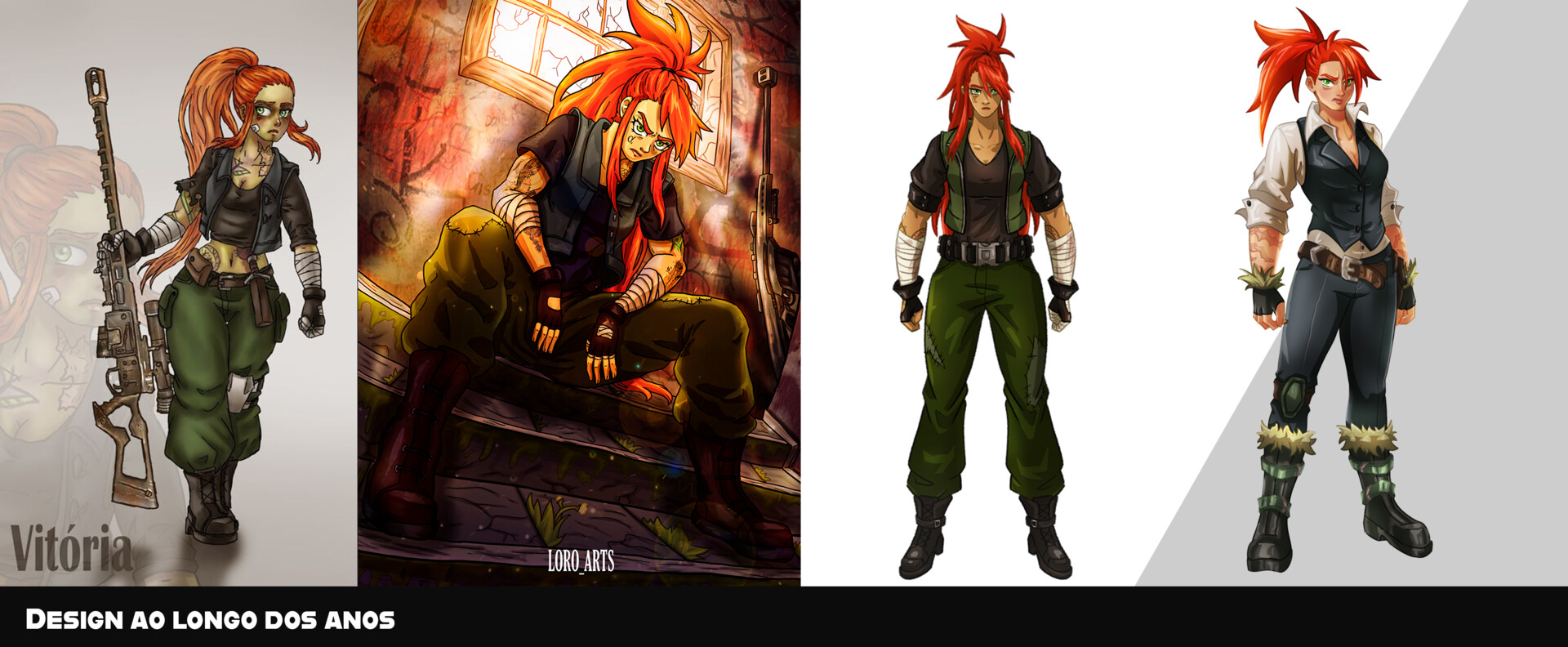 Loro _arts - Personal project - Character design series 02