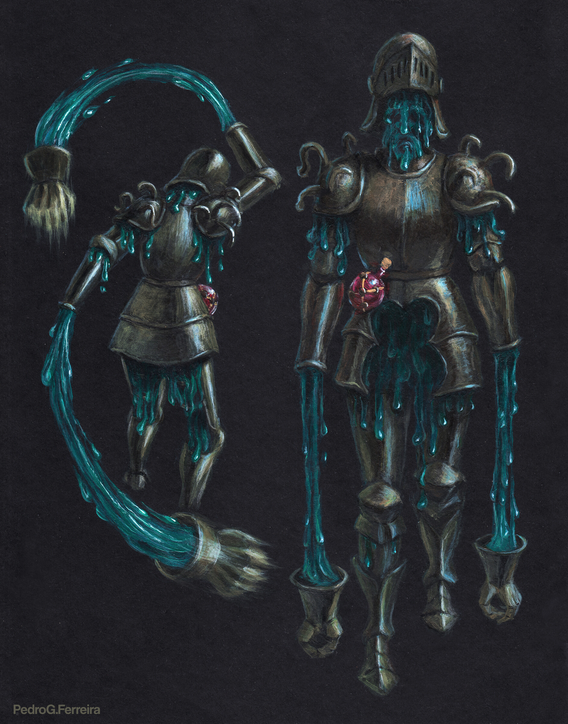 ArtStation - Disgusting knight