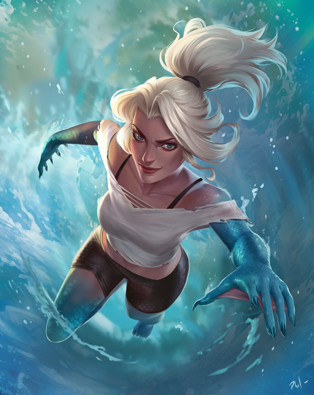 ArtStation - Dolphin DC Comics