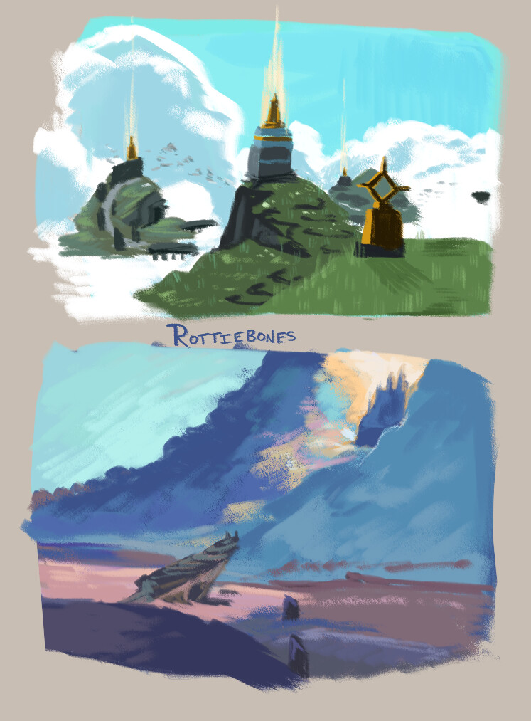 ArtStation - SKY Environment Study