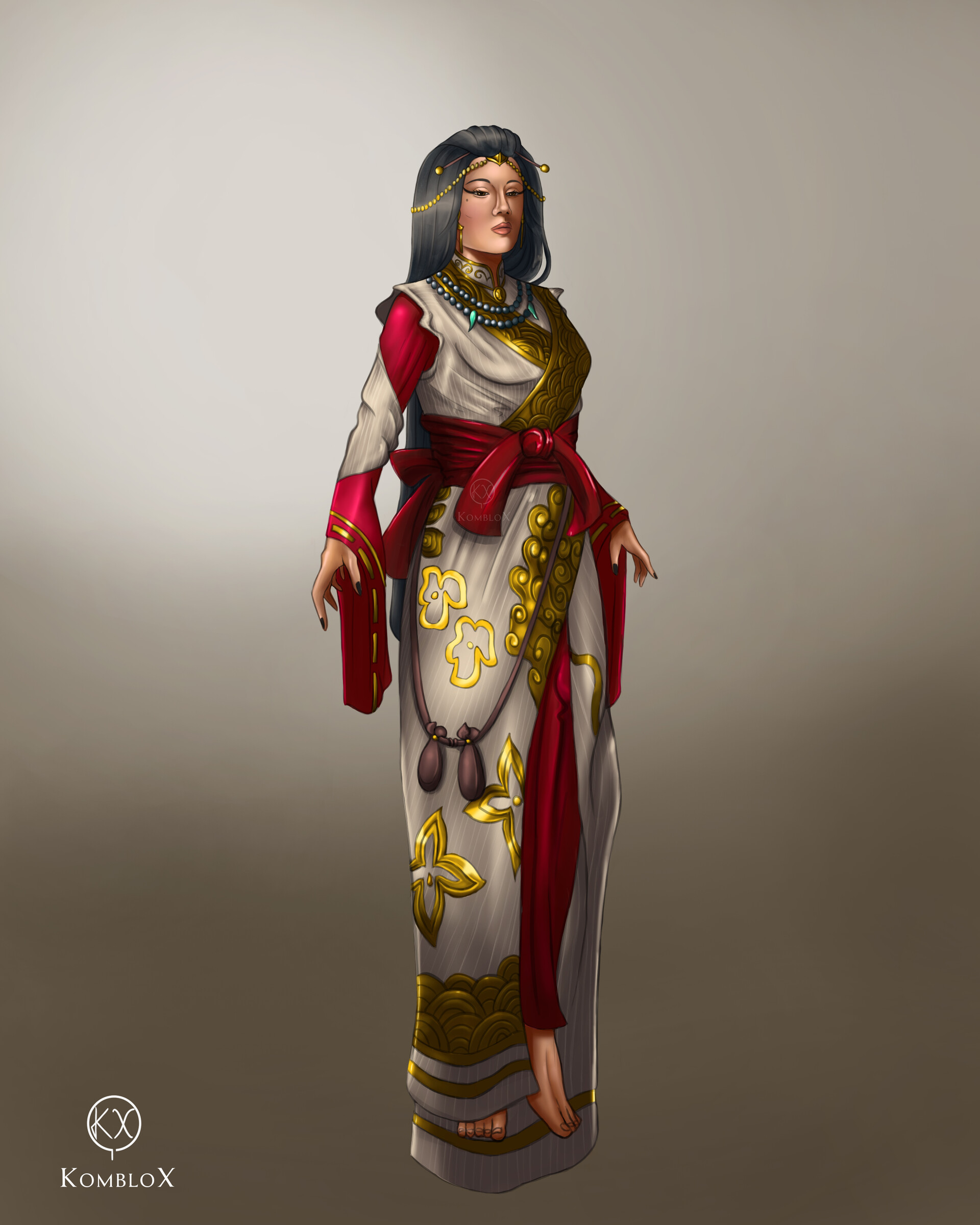 ArtStation - Kiyoko (Japanese Witch)