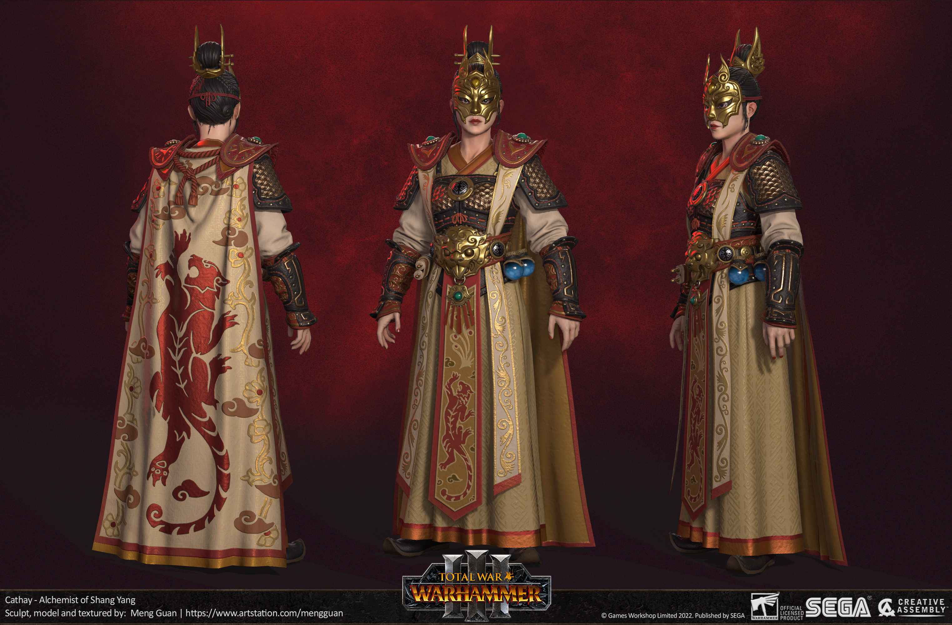 Meng Guan - TW - Warhammer 3 - Alchemist of Shang Yang