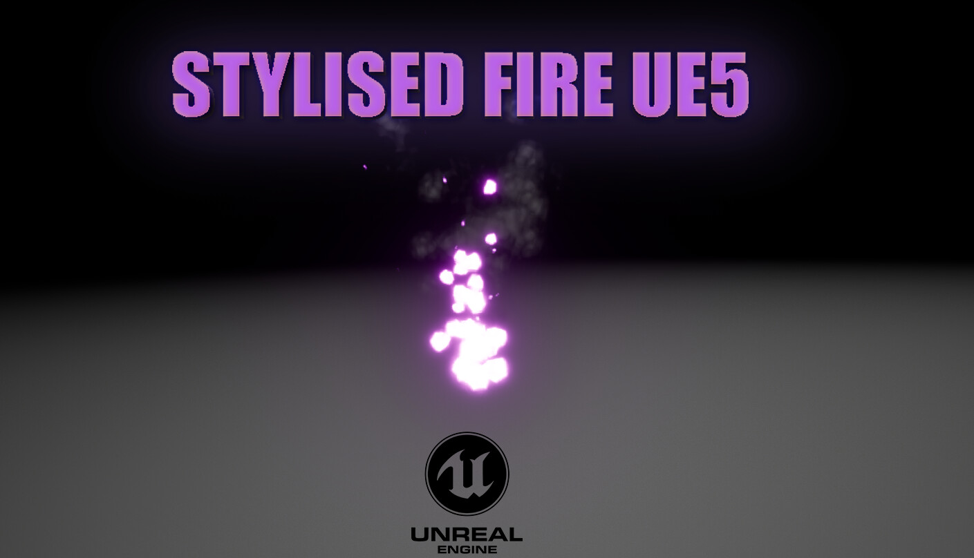 ArtStation - Stylised Fire UE5