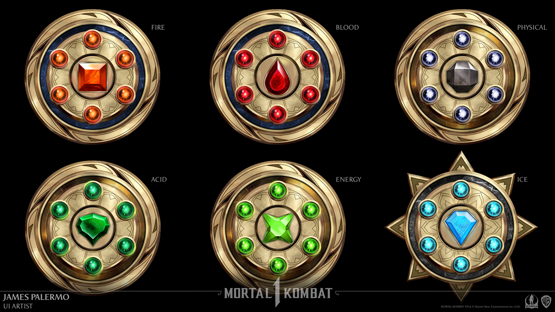 James Kazuki Palermo - MORTAL KOMBAT 1 - Talisman Designs