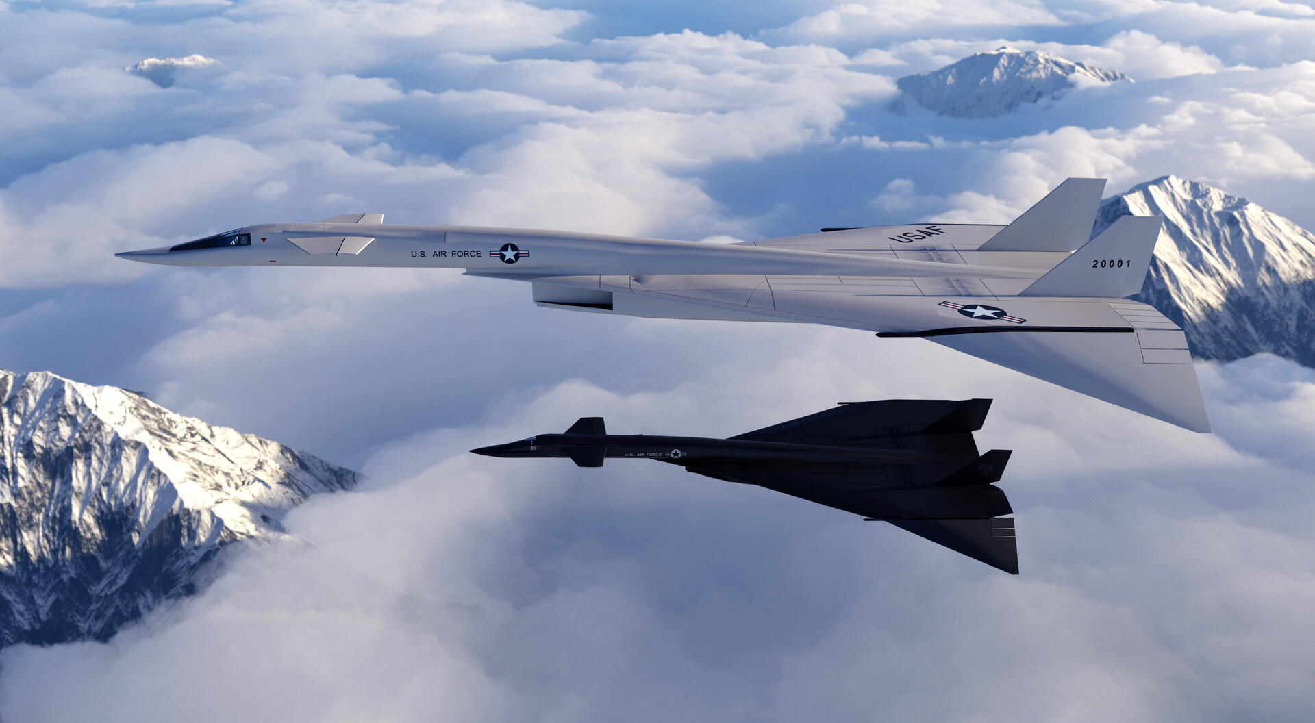 AR020 - Valkyrie || XB70 Strategic Bomber