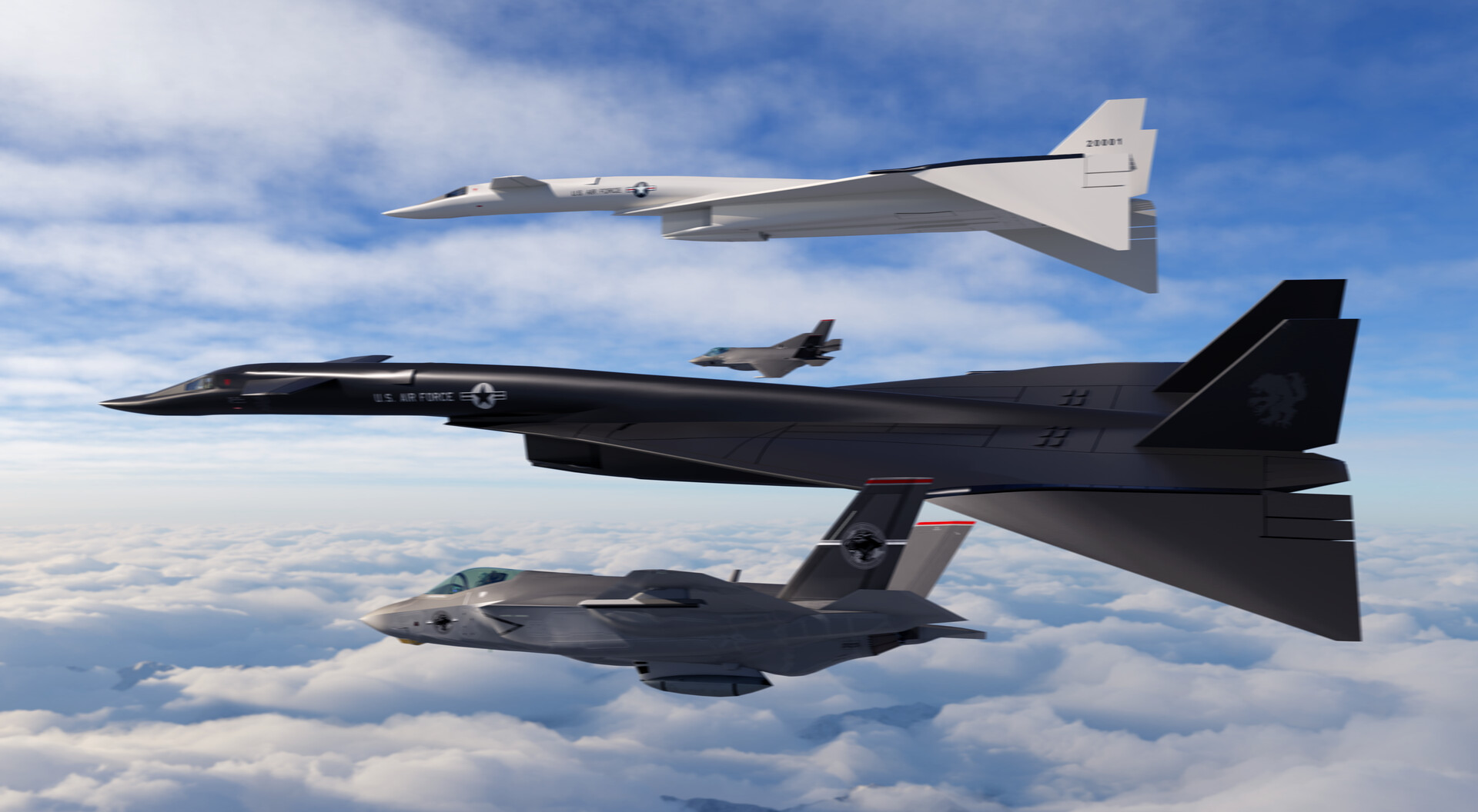 AR020 - Valkyrie || XB70 Strategic Bomber
