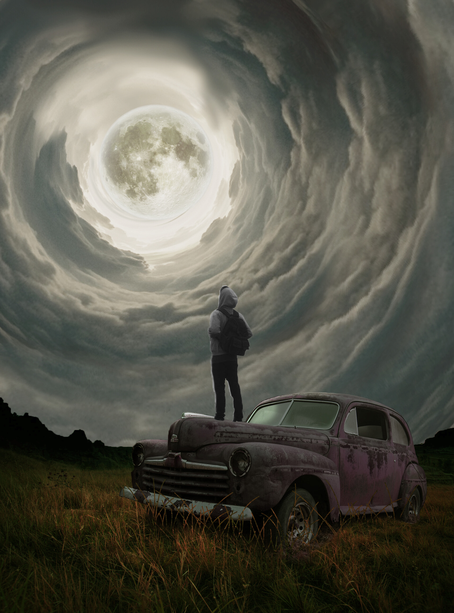 ArtStation - Chico en auto