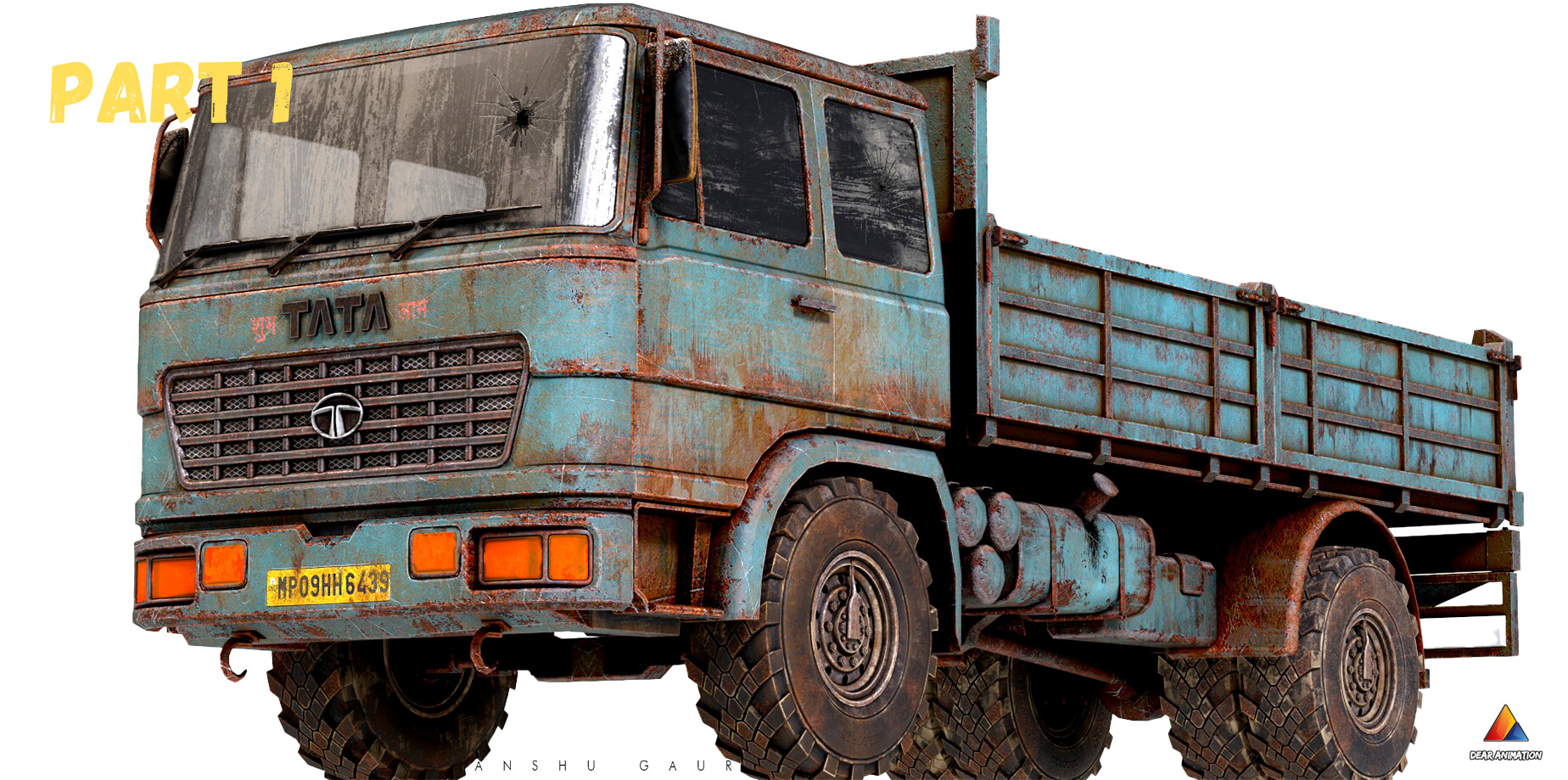 ArtStation - Truck Part -1