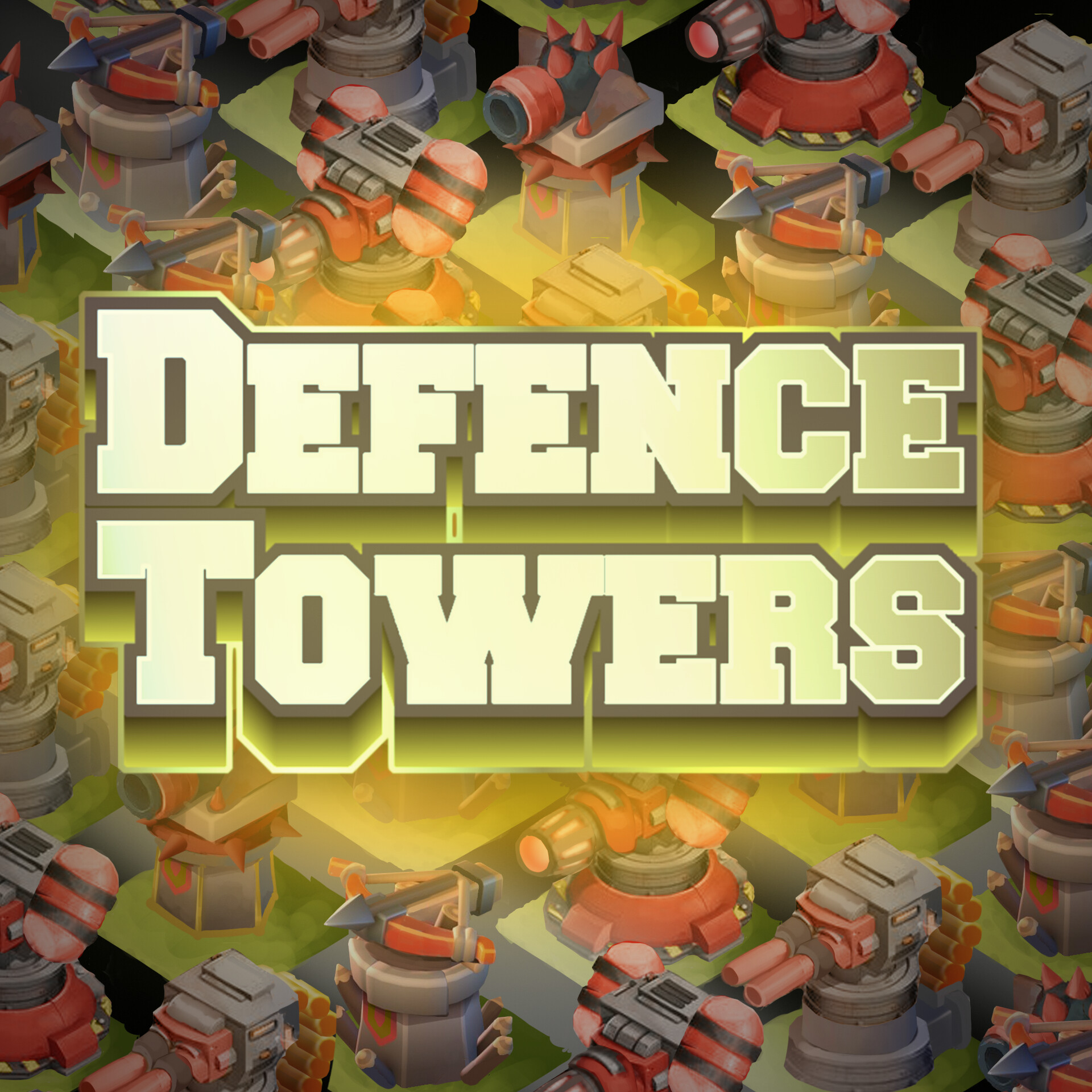 ArtStation - Tower Defence Turrets