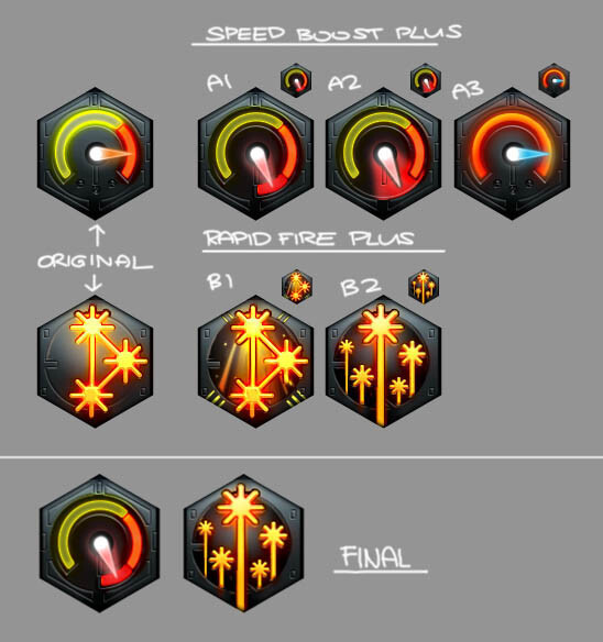 ArtStation - DarkOrbit: Ship Skill Icons