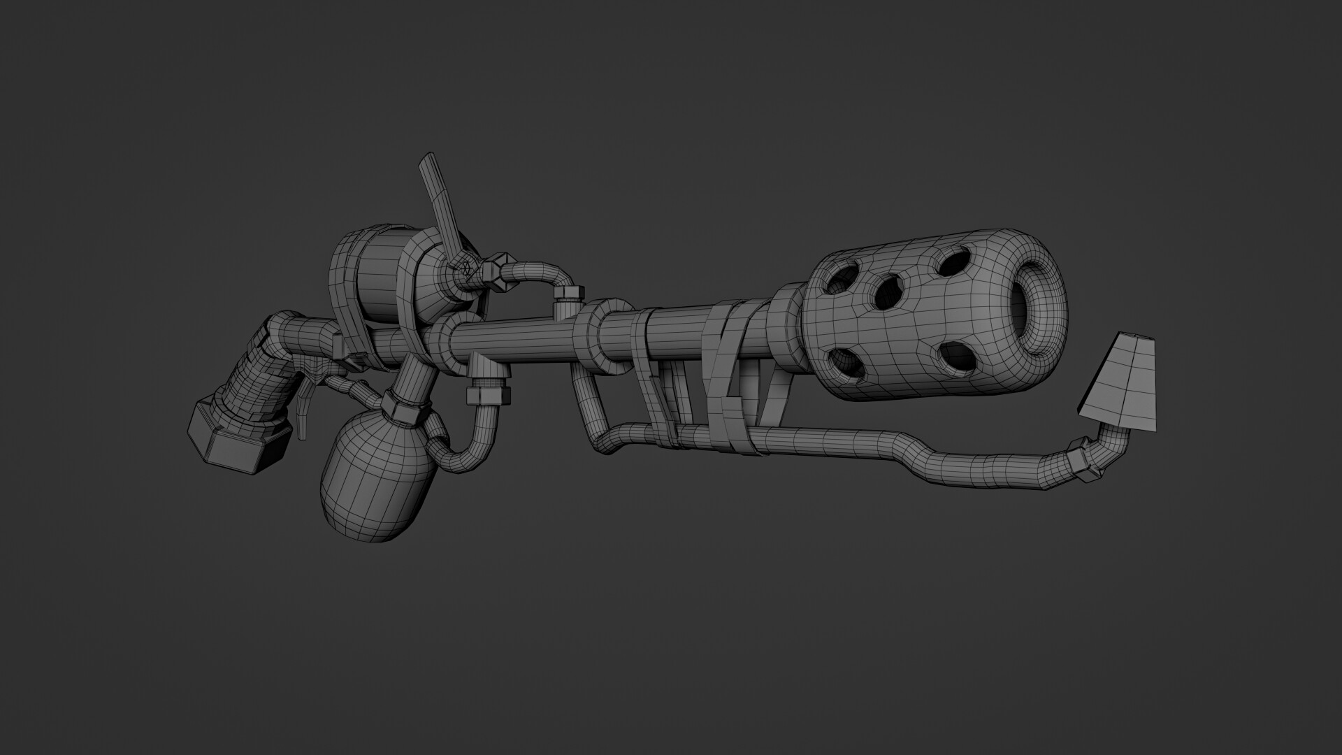 SAIKUMAR BITLING - Stylized Flamethrower