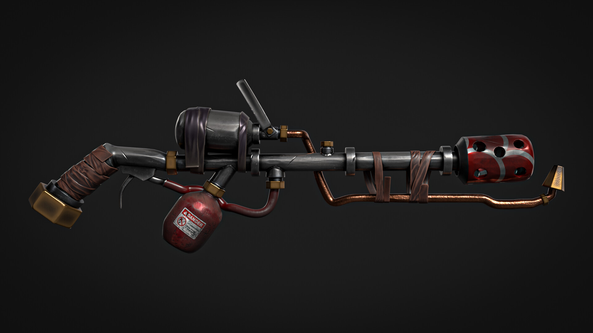 SAIKUMAR BITLING - Stylized Flamethrower