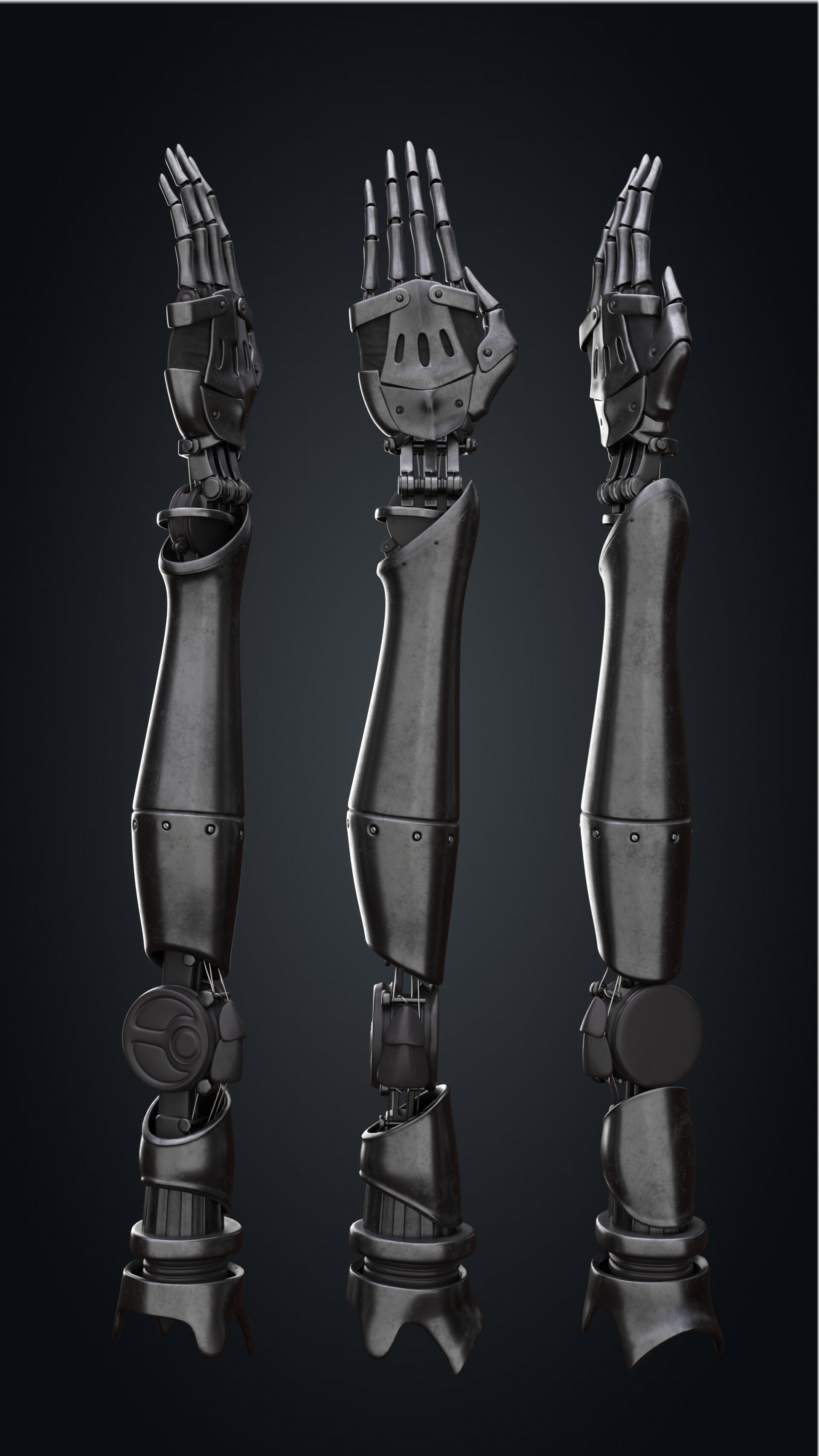 ArtStation - Violet Evergarden prosthetic arm