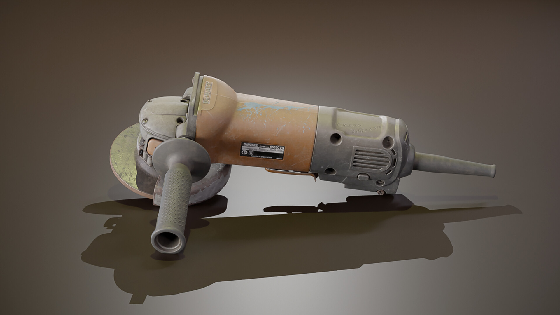 ArtStation - Old Angle Grinder