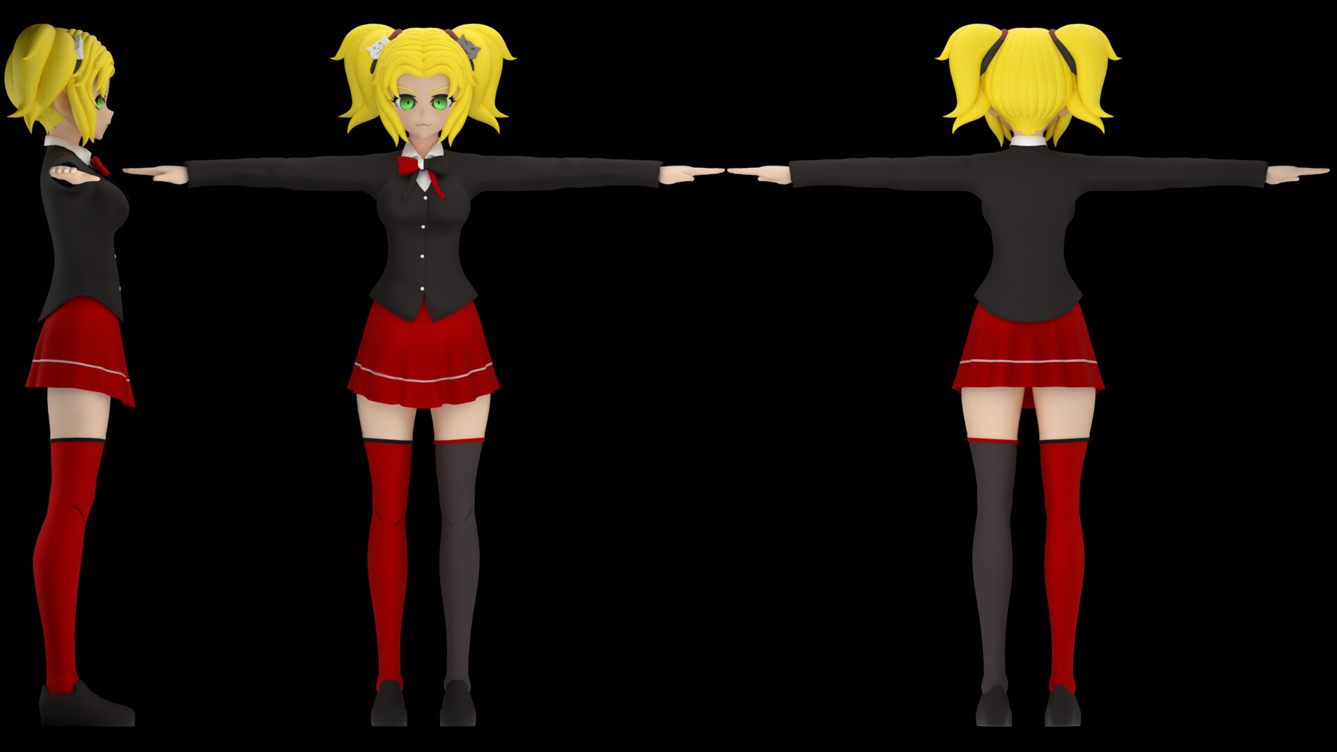 ArtStation - JAPANESE GIRL VRCHAT AVATAR