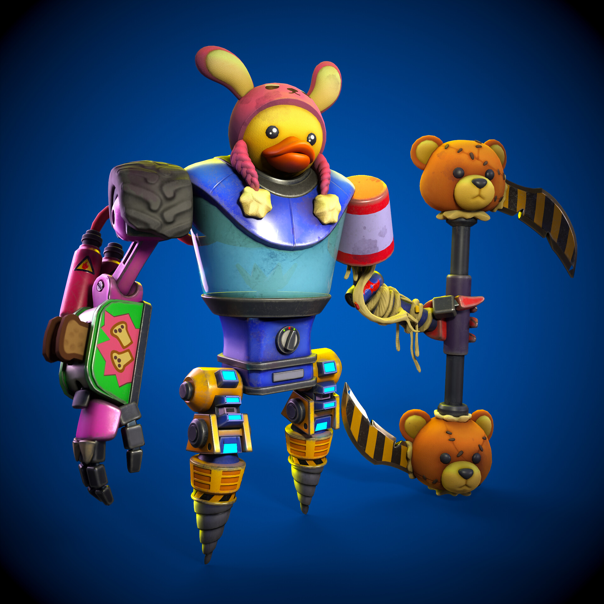 ArtStation - Duck Robot