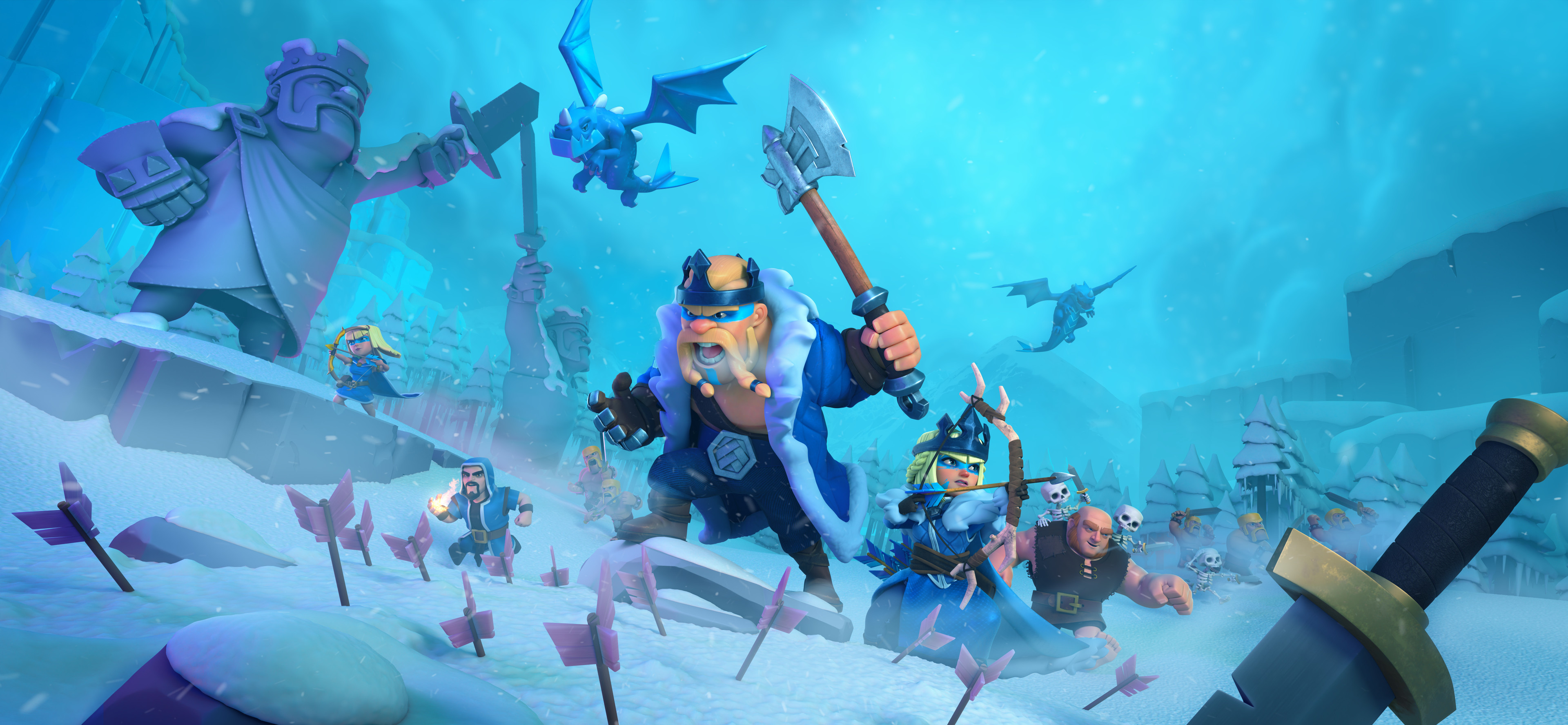 Surface Digital - Clash of Clans : Of The North Loading Screen