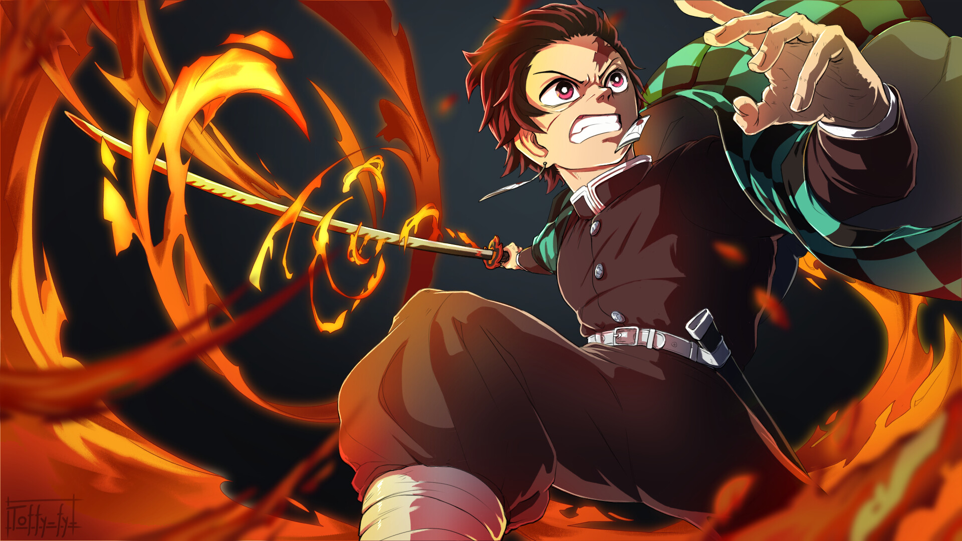 ArtStation - Demon Slayer fan art