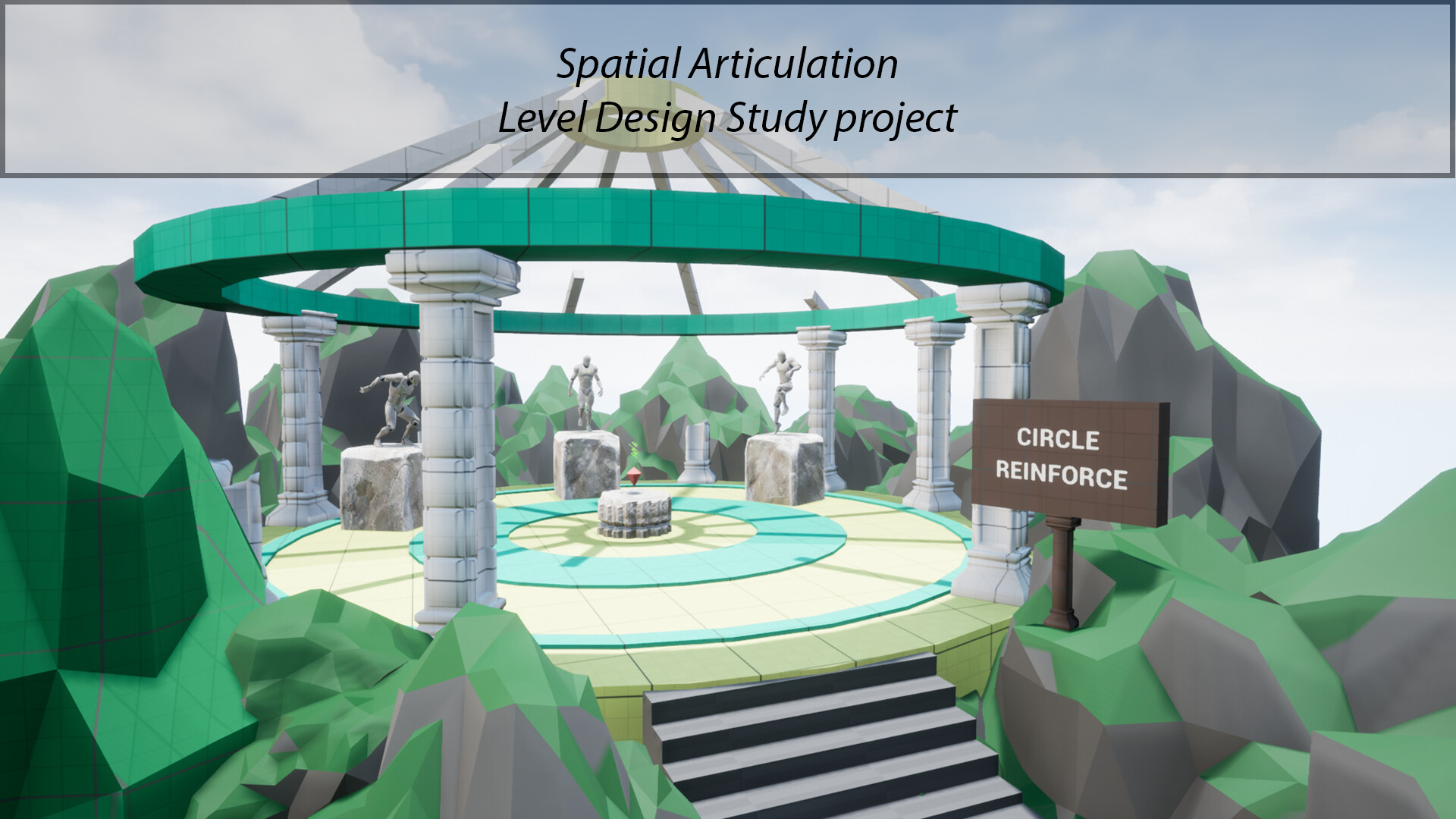 ArtStation - Spatial Articulation - Level Design Study Project (2022)