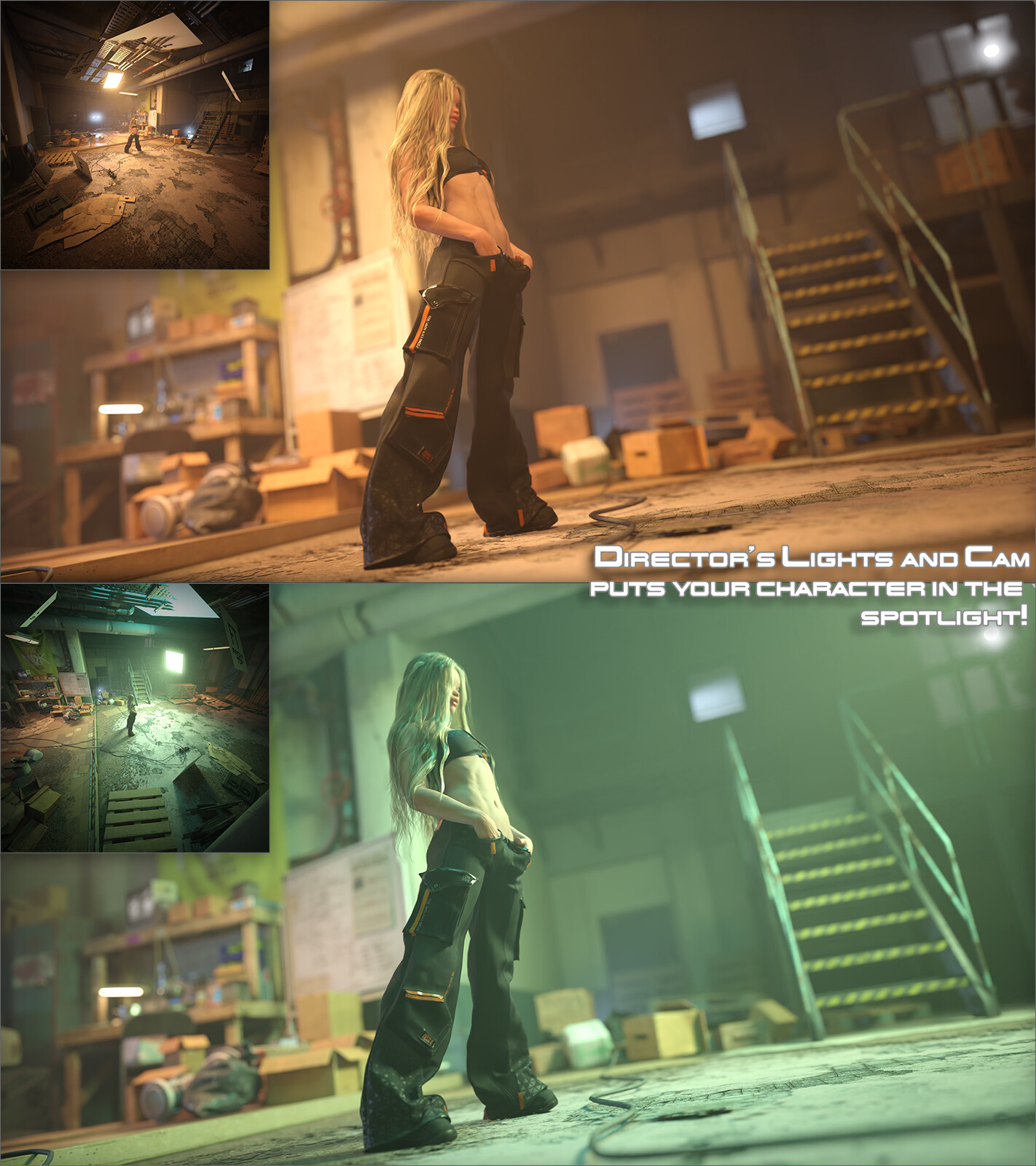 ArtStation - Director's Lights and Camera