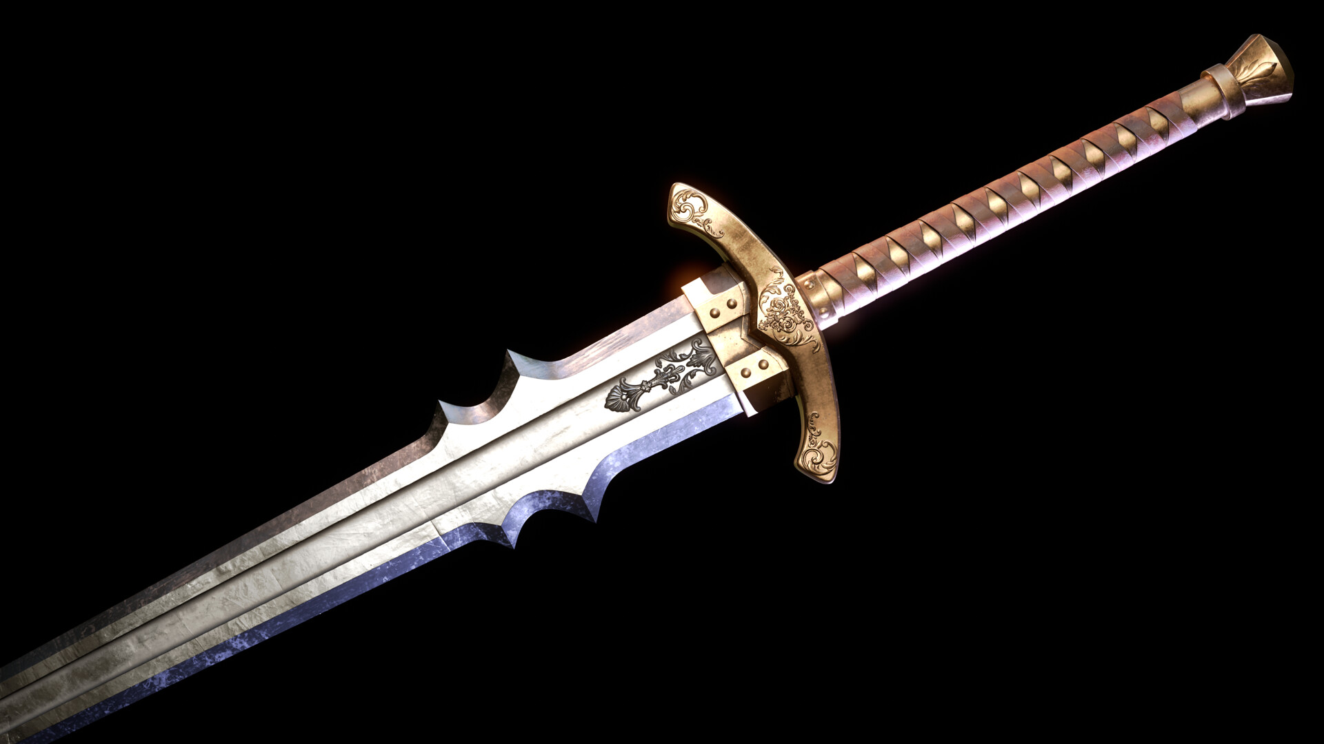 ArtStation - Medieval sword