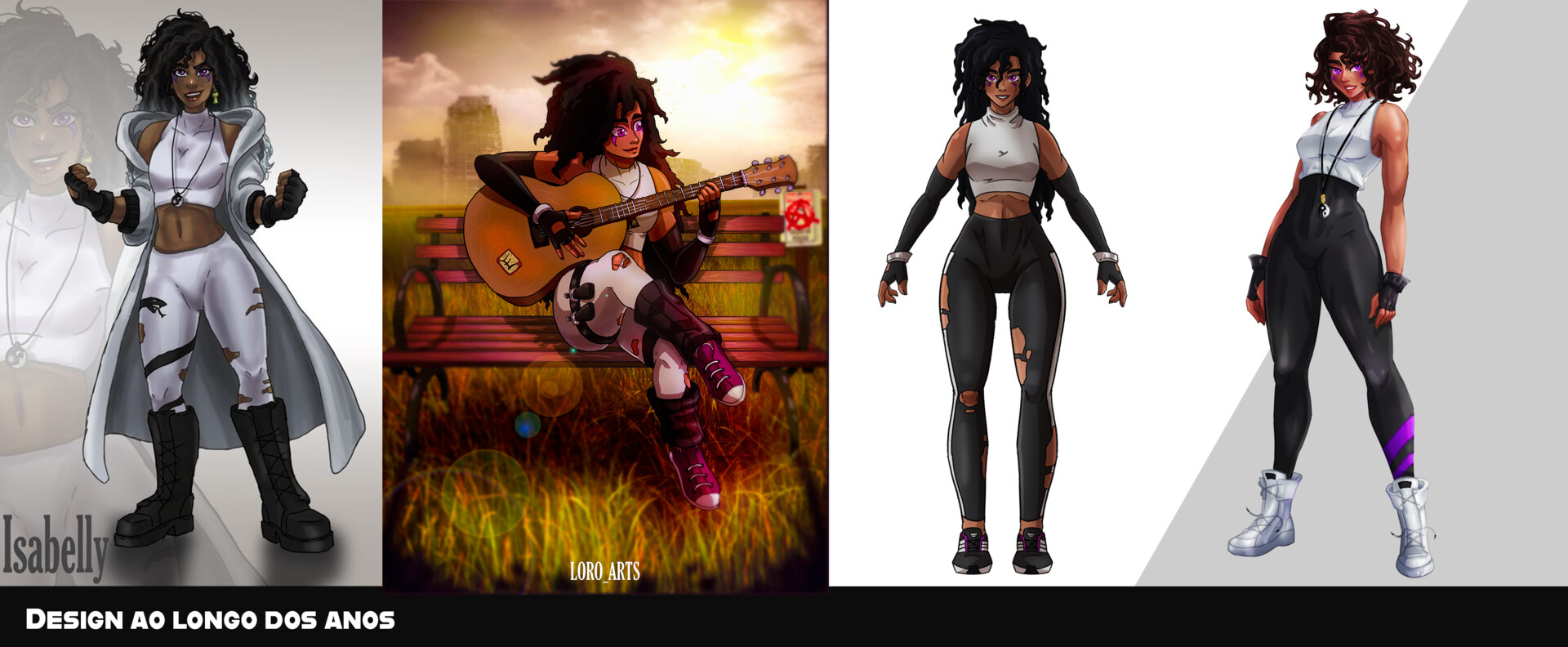 Loro _arts - Personal project - Character design series 01