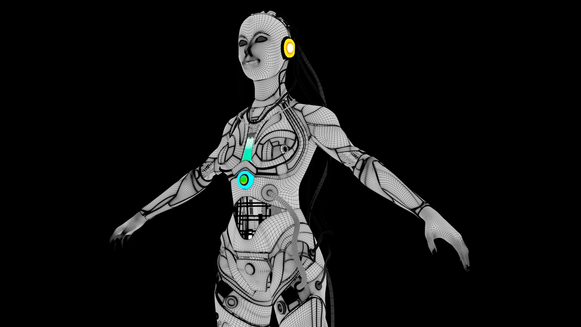 ArtStation - Fusion Character ( Cyborg )