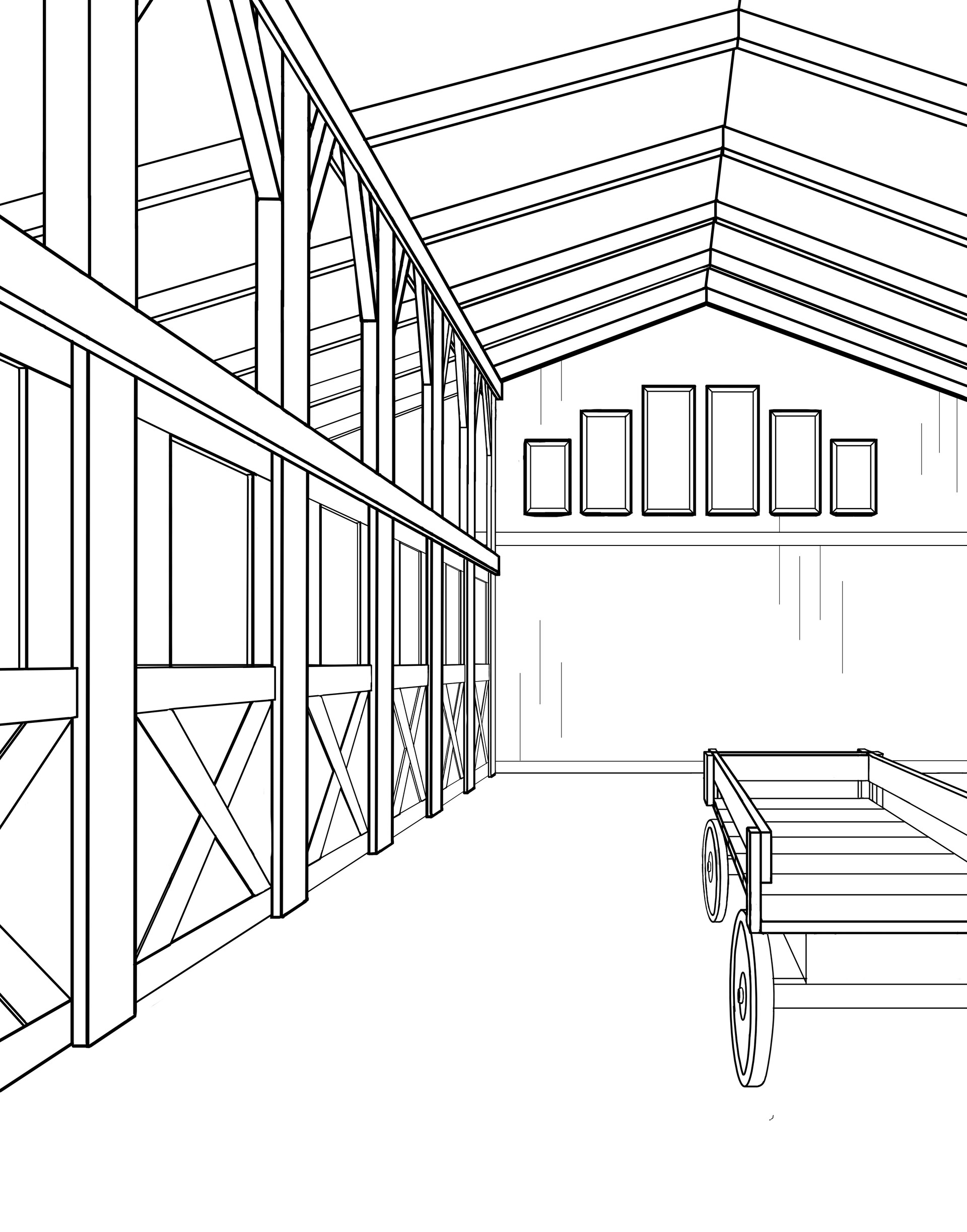 ArtStation - 2D Barn