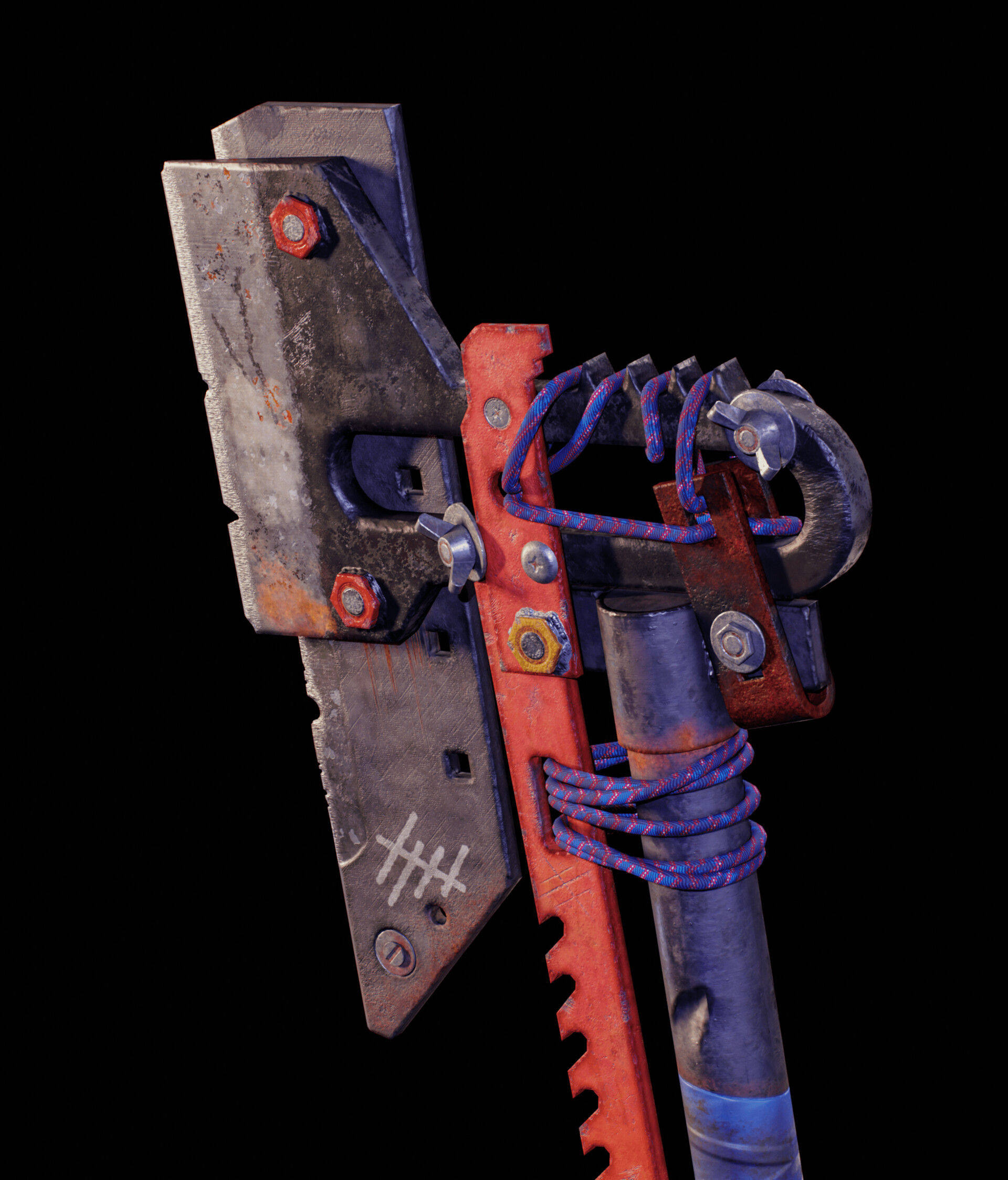 ArtStation - Post-apocalypse axe