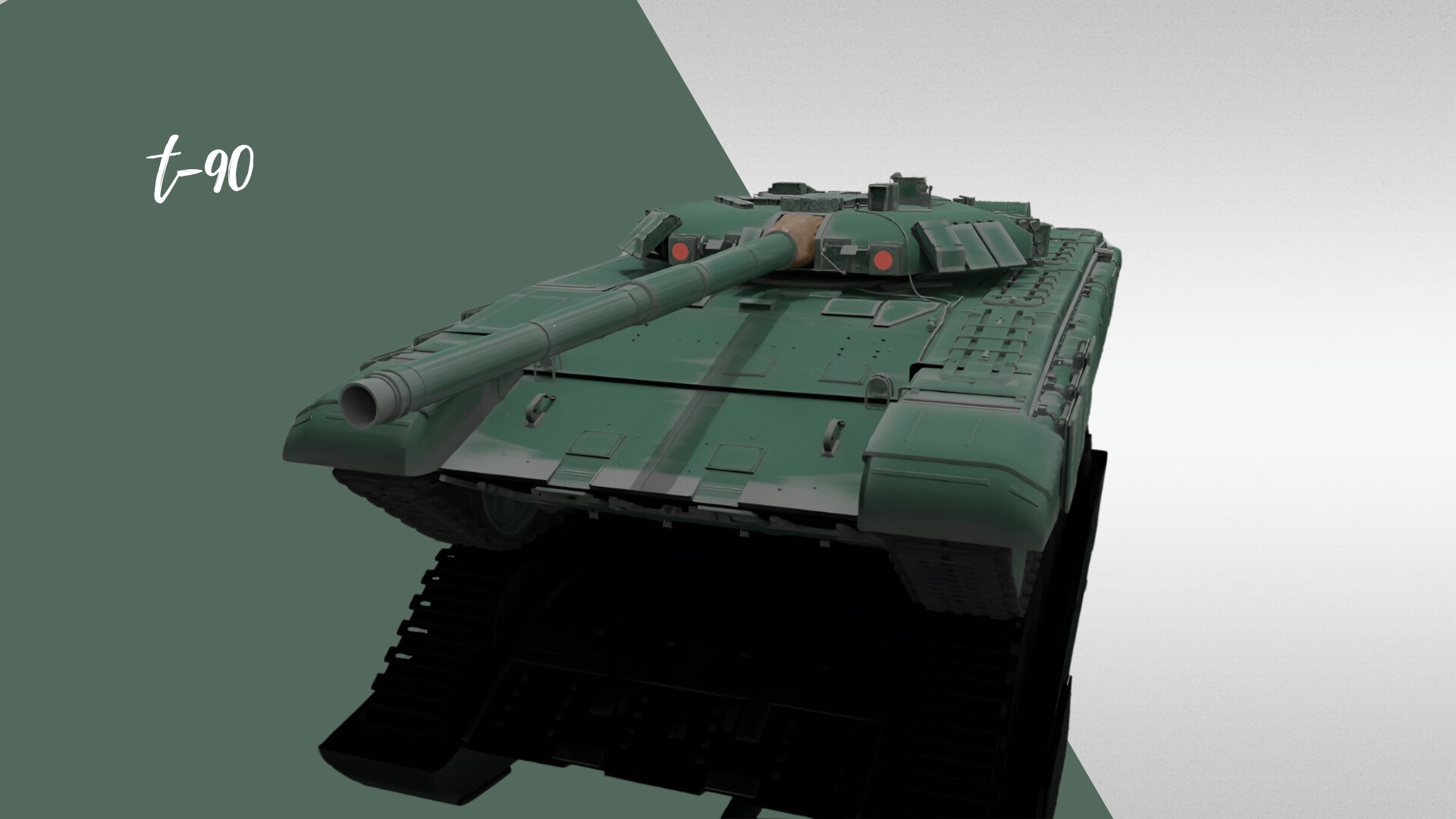ArtStation - t-90 tank