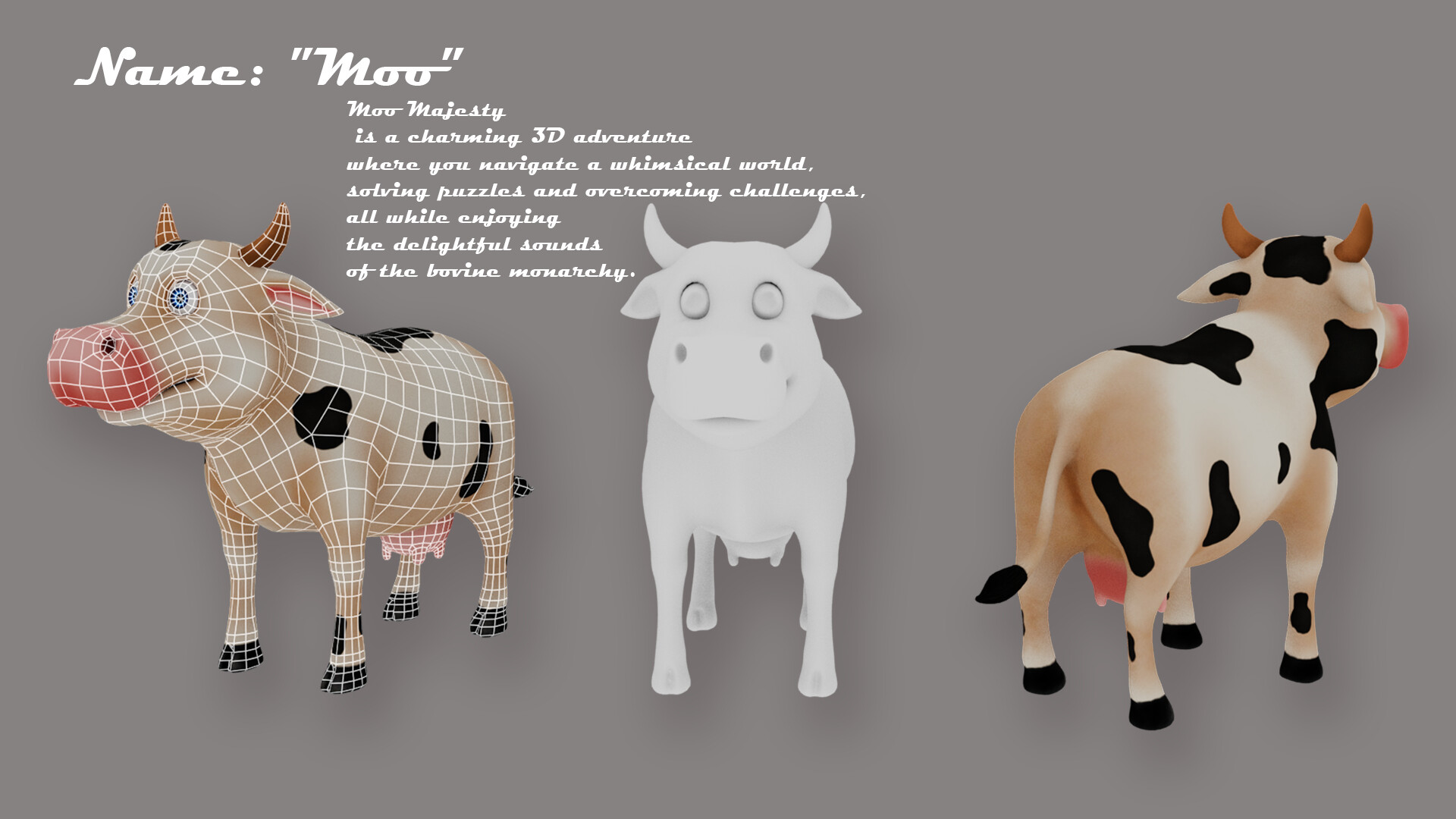 Jayakumar R - Moo Majesty: A Whimsical Journey in the Bovine Monarchy