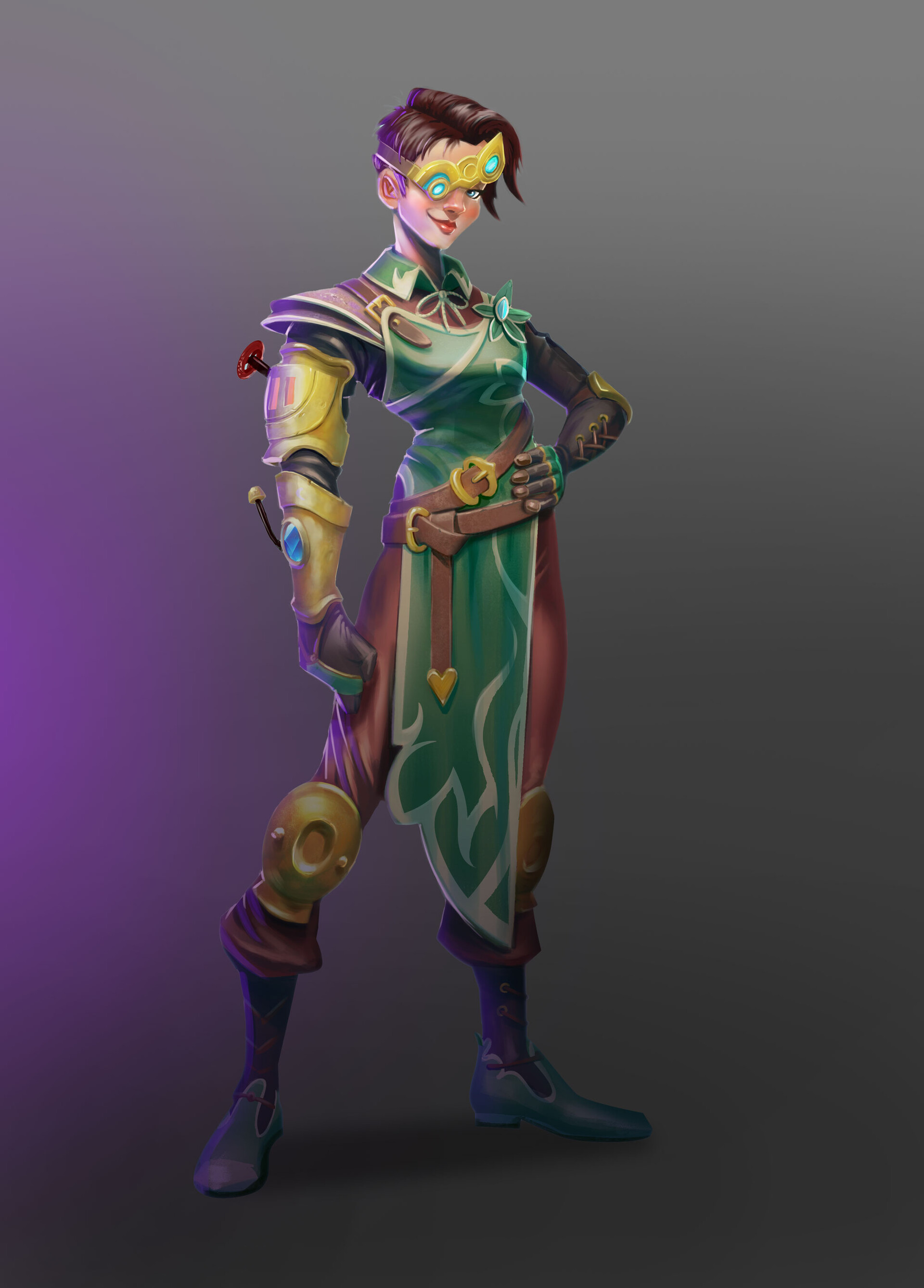 ArtStation - Steamforged Armour set