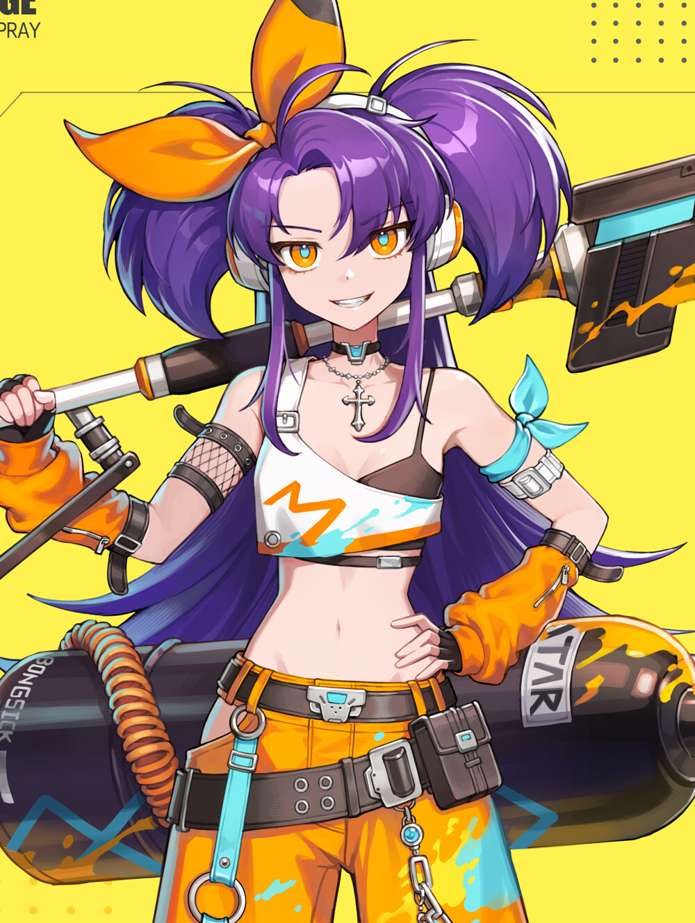 ArtStation - Spray girl