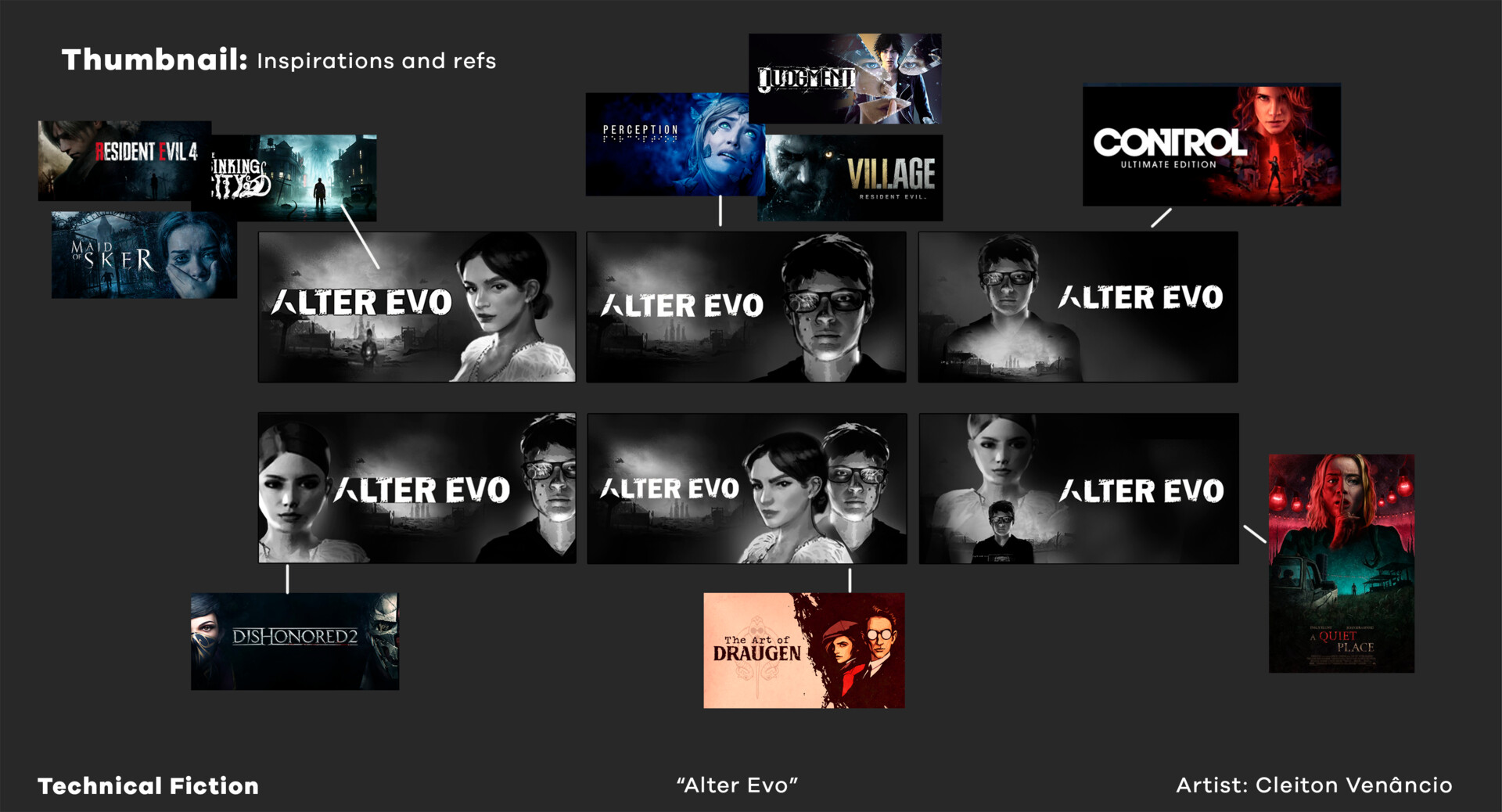 Cleiton Venâncio - Alter Evo - Steam Capsule (Key Art)