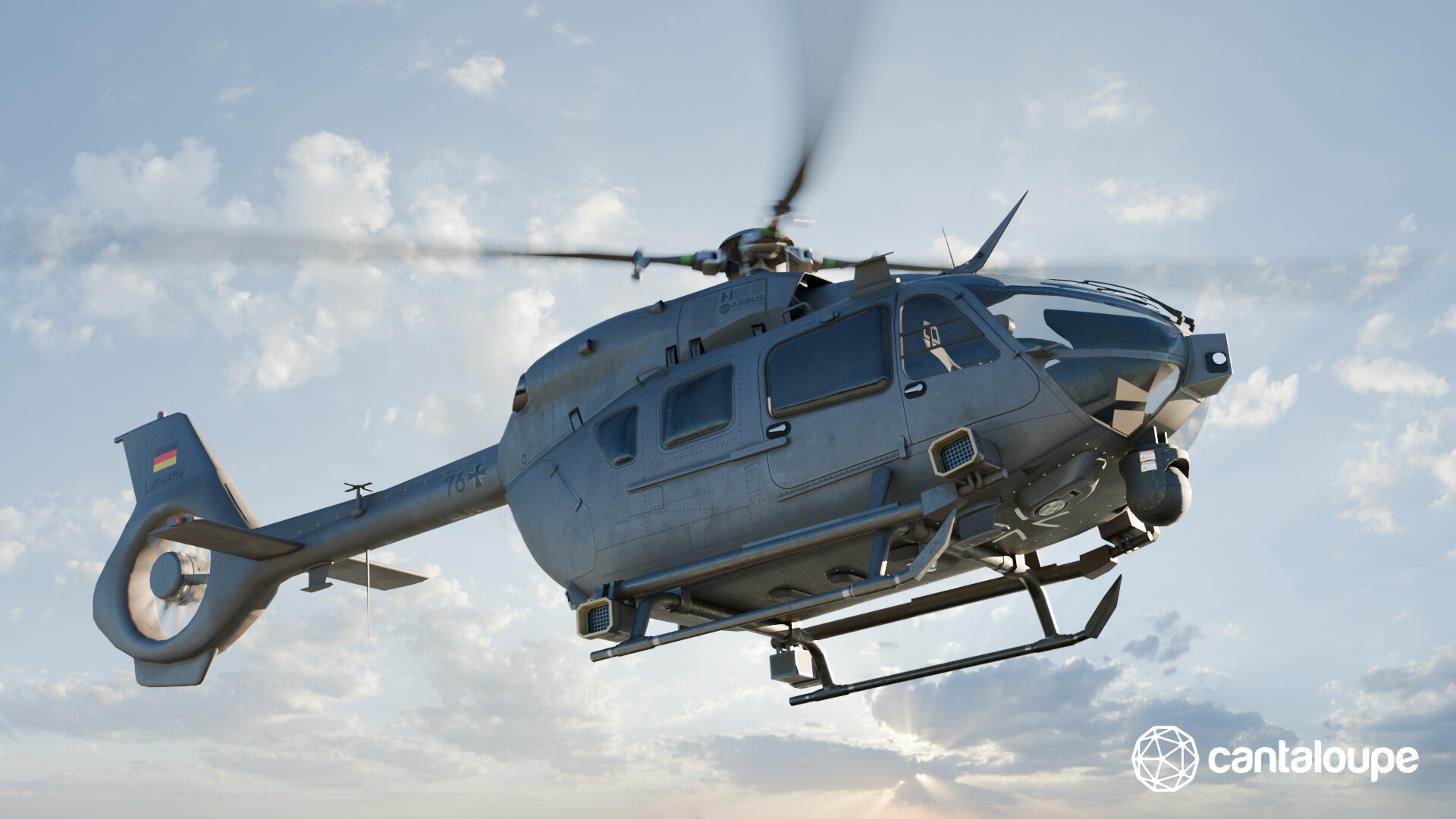 ArtStation - H145M Helicopter