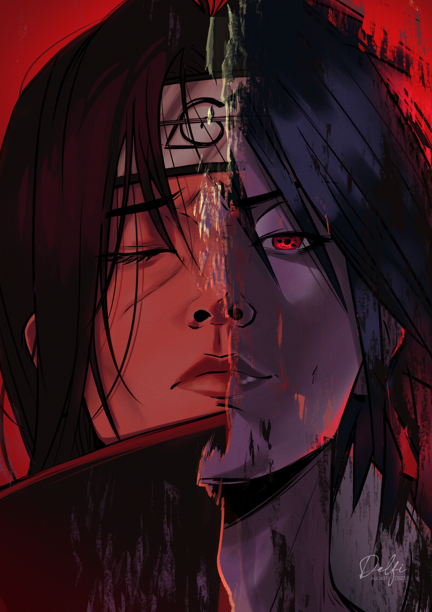 ArtStation - Uchiha Brothers